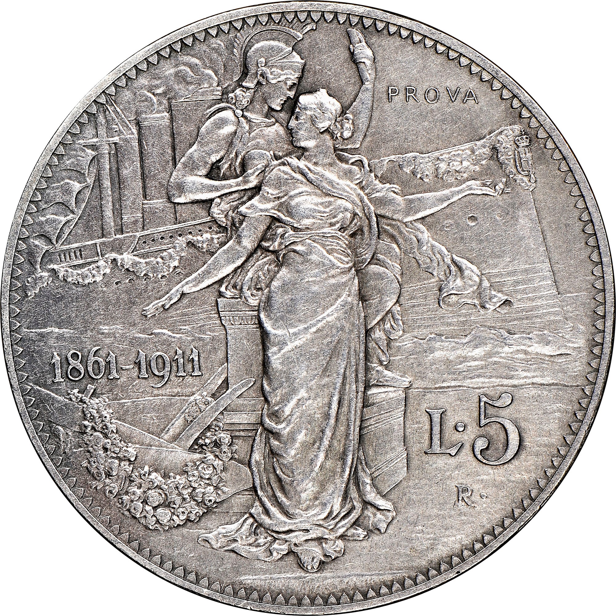 Italy 5 Lire KM Pr13 Prices & Values | NGC