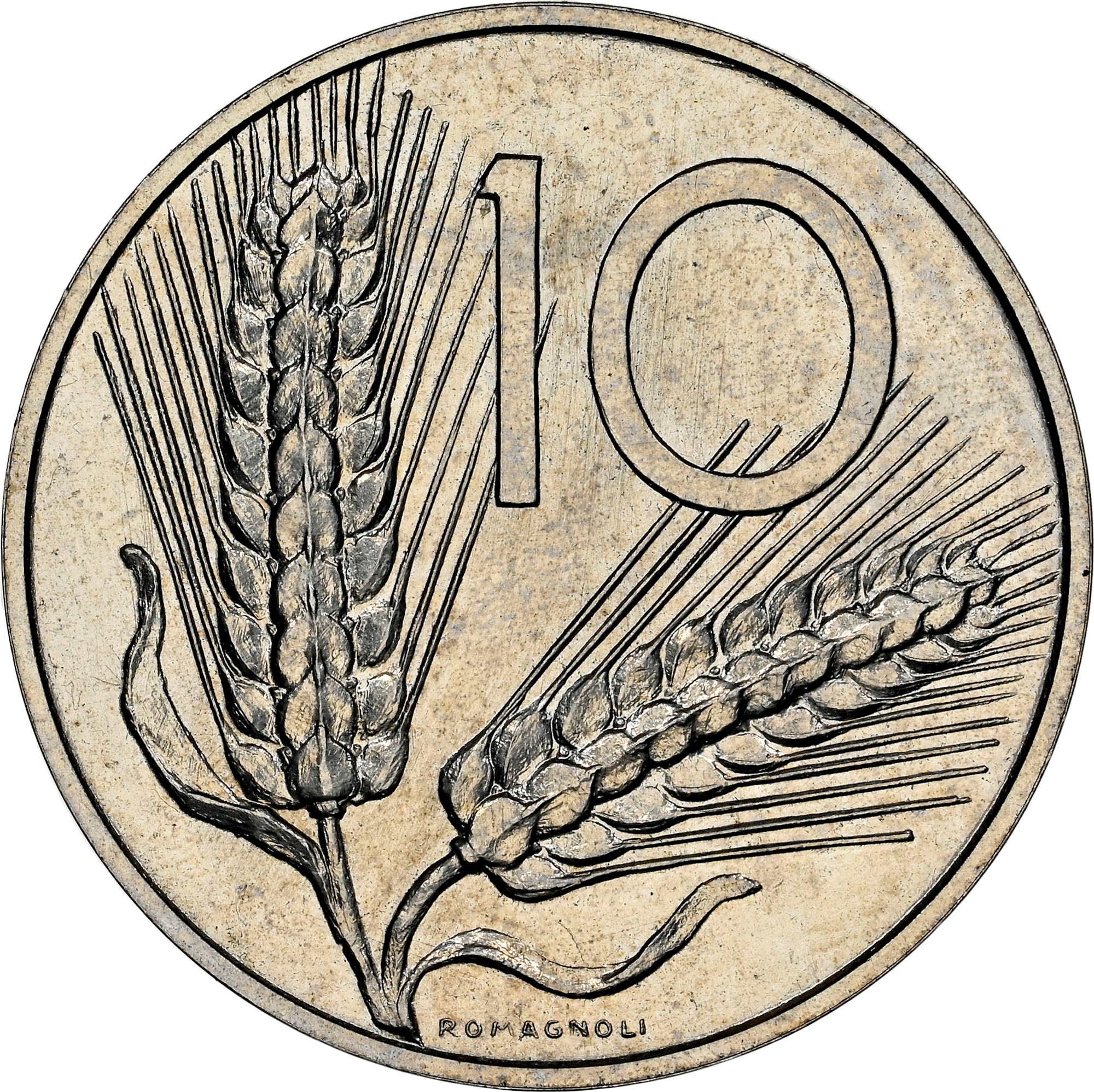 Italy 10 Lire KM 93 Prices & Values | NGC