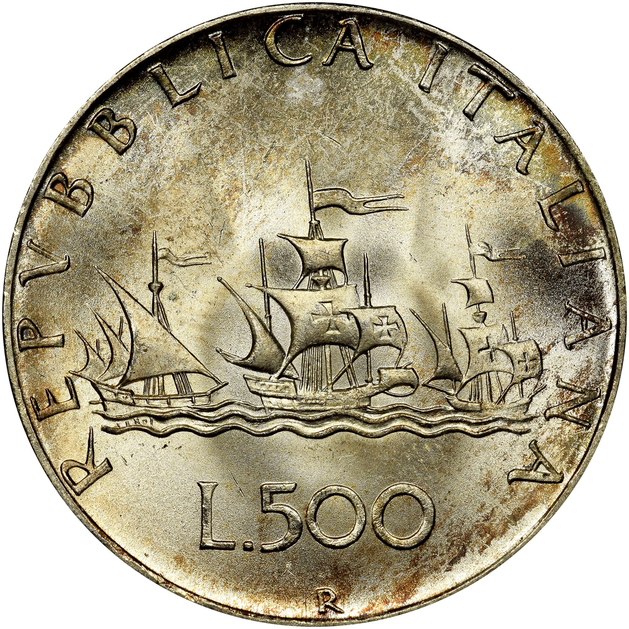 Italy 500 Lire KM 98 Prices & Values | NGC