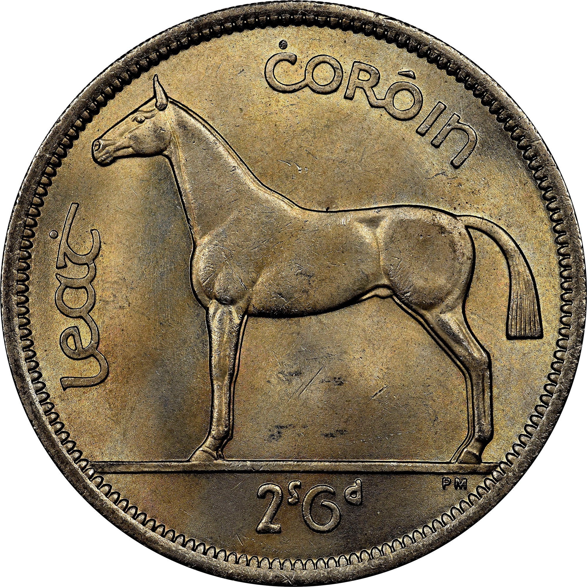 Ireland Republic 1/2 Crown KM 16a Prices & Values | NGC