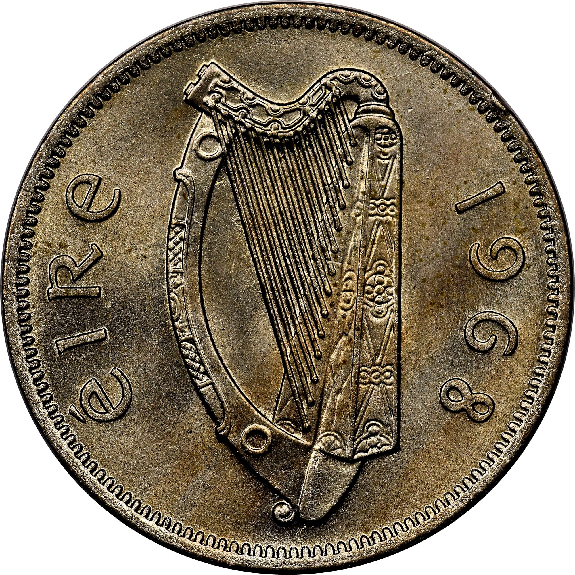 Ireland Republic 6 Pence KM 13a Prices & Values | NGC