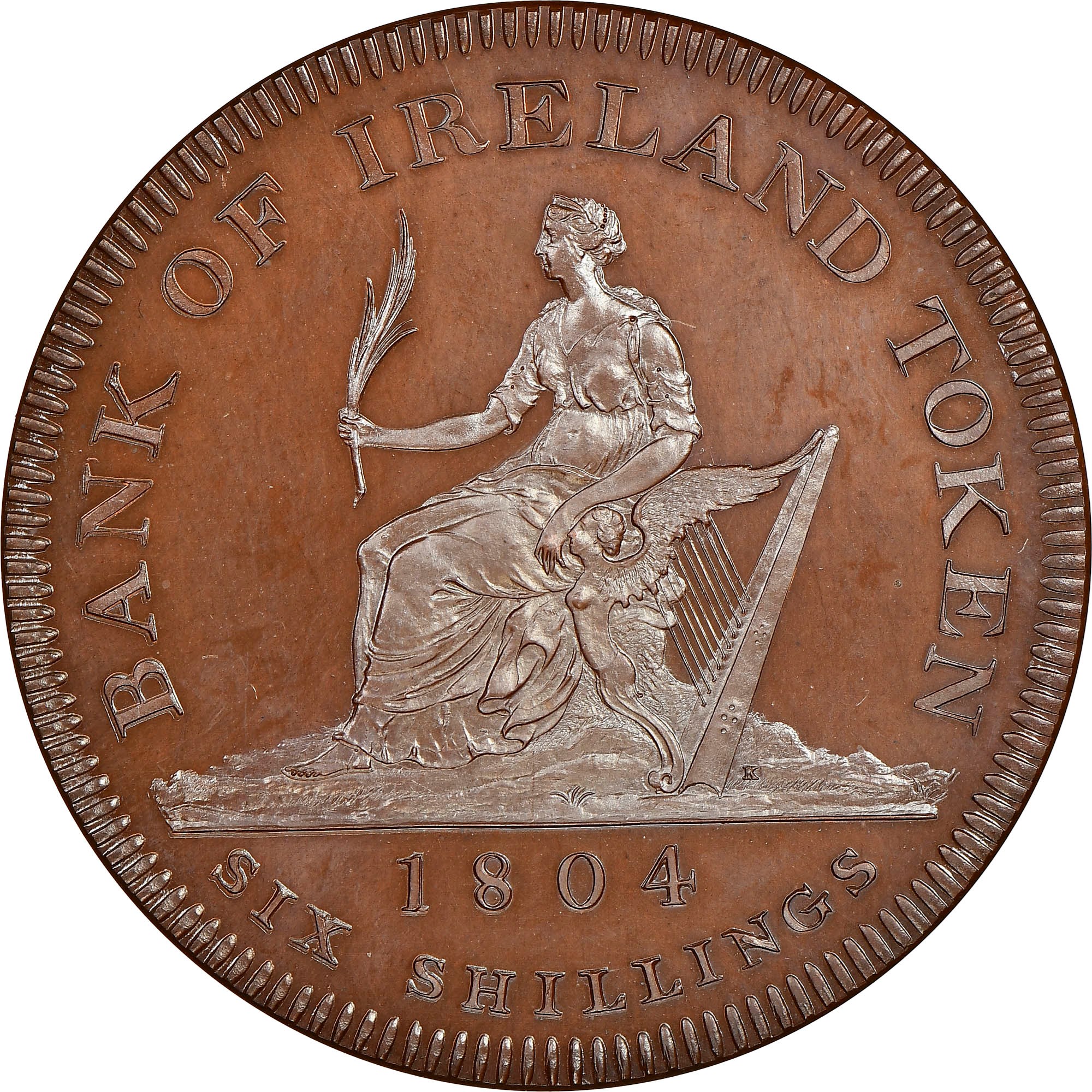 Ireland 6 Shilling KM Tn1c Prices & Values | NGC