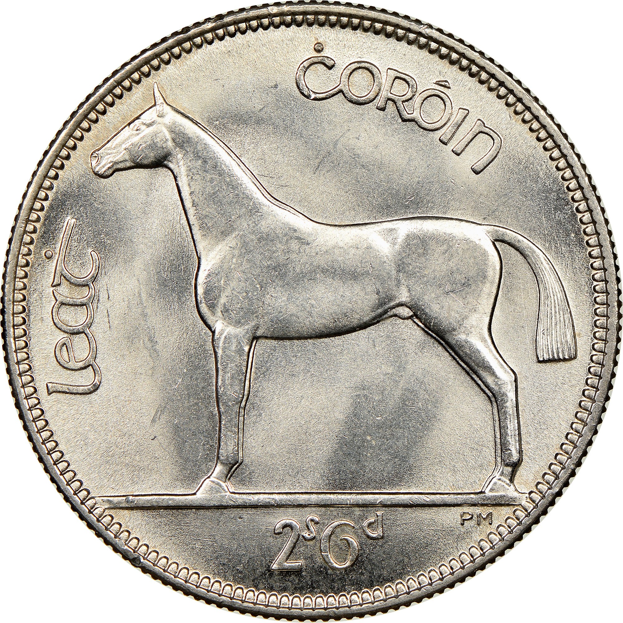 Ireland Republic 1/2 Crown KM 8 Prices & Values | NGC