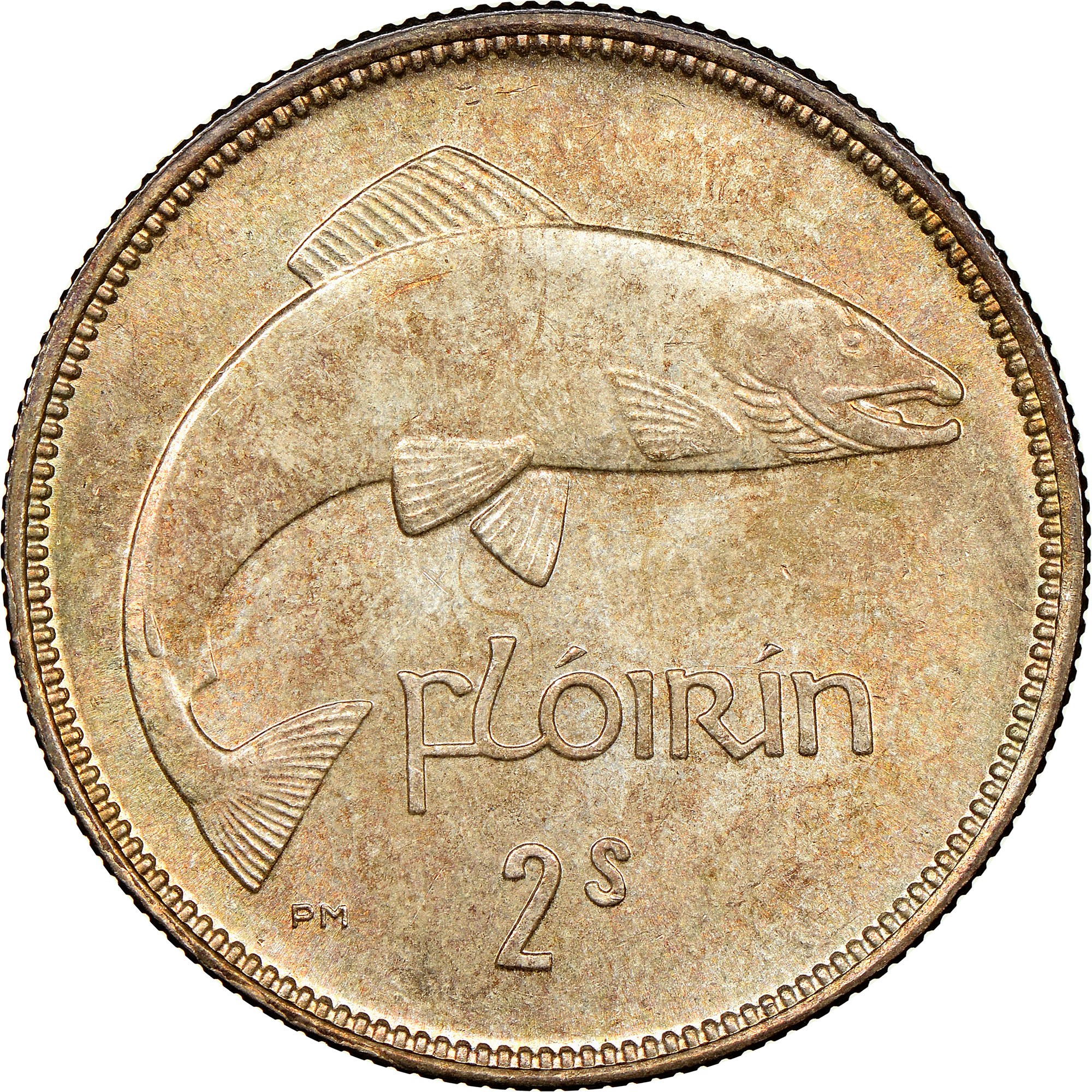 Ireland Republic Florin KM 7 Prices & Values | NGC