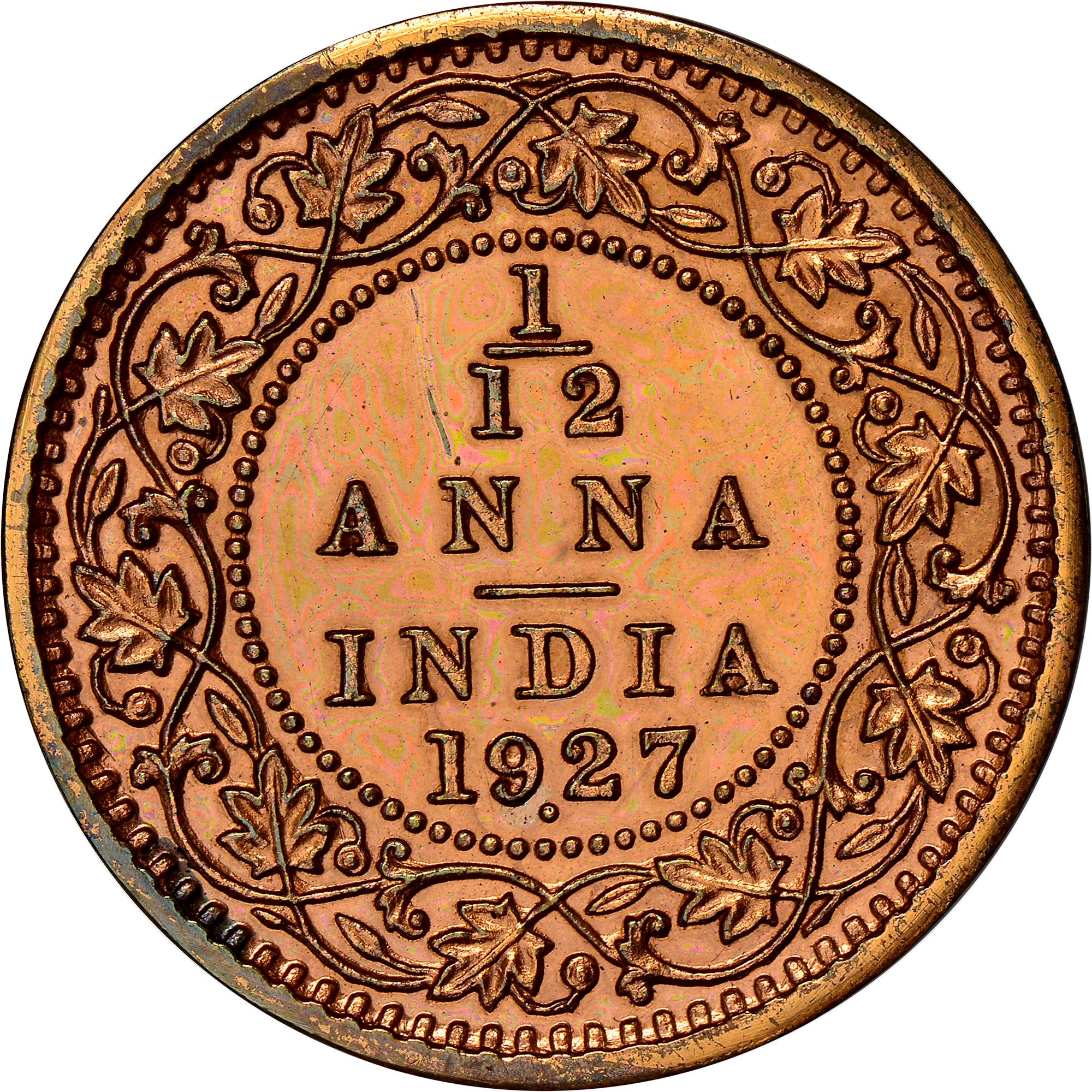 India-British 1/12 Anna KM 509 Prices & Values | NGC