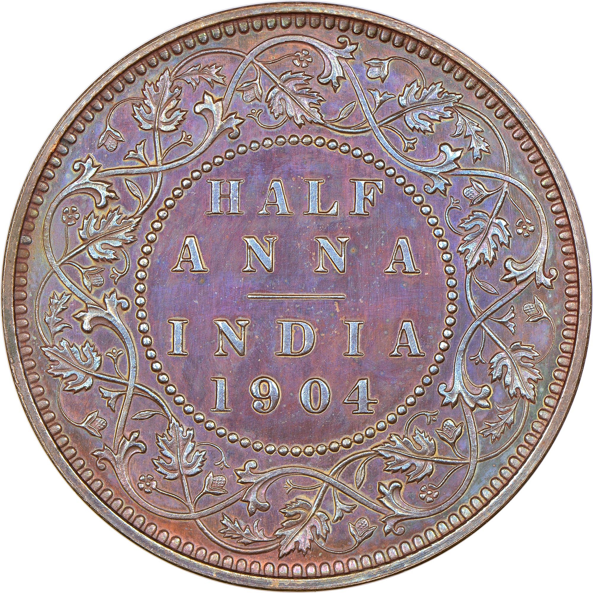 India-British 1/2 Anna KM 503 Prices & Values | NGC