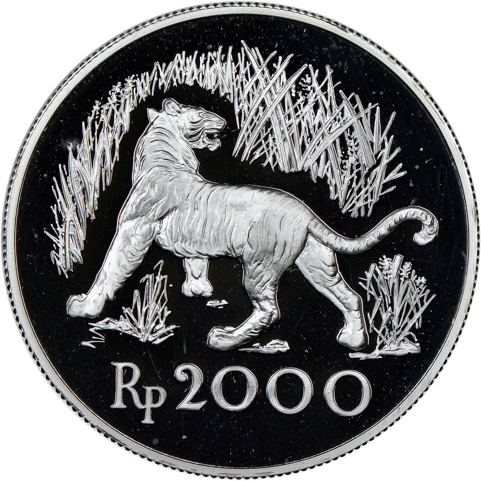 Indonesia 2000 Rupiah KM 39a Prices & Values | NGC