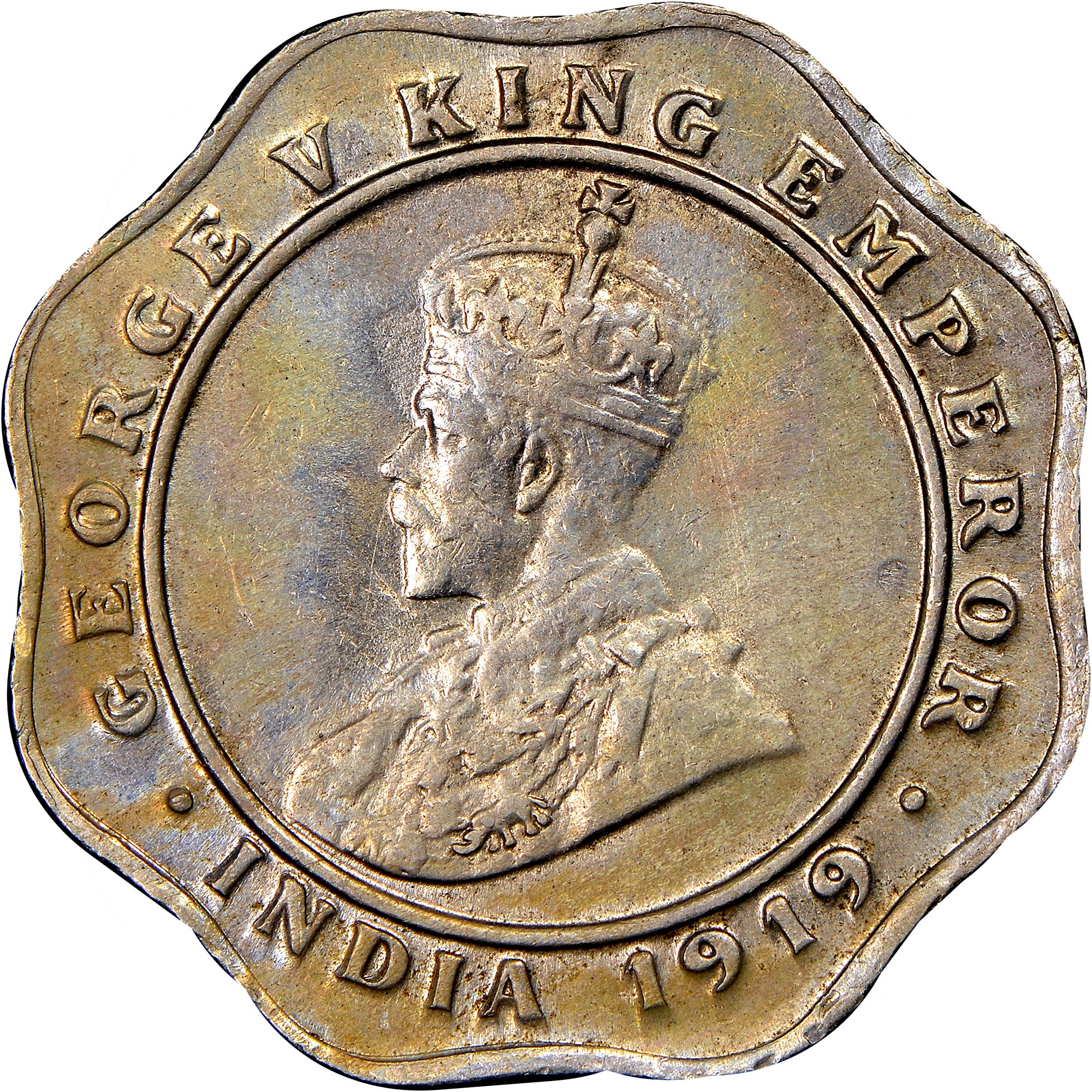 India-British 4 Annas KM 519 Prices & Values | NGC