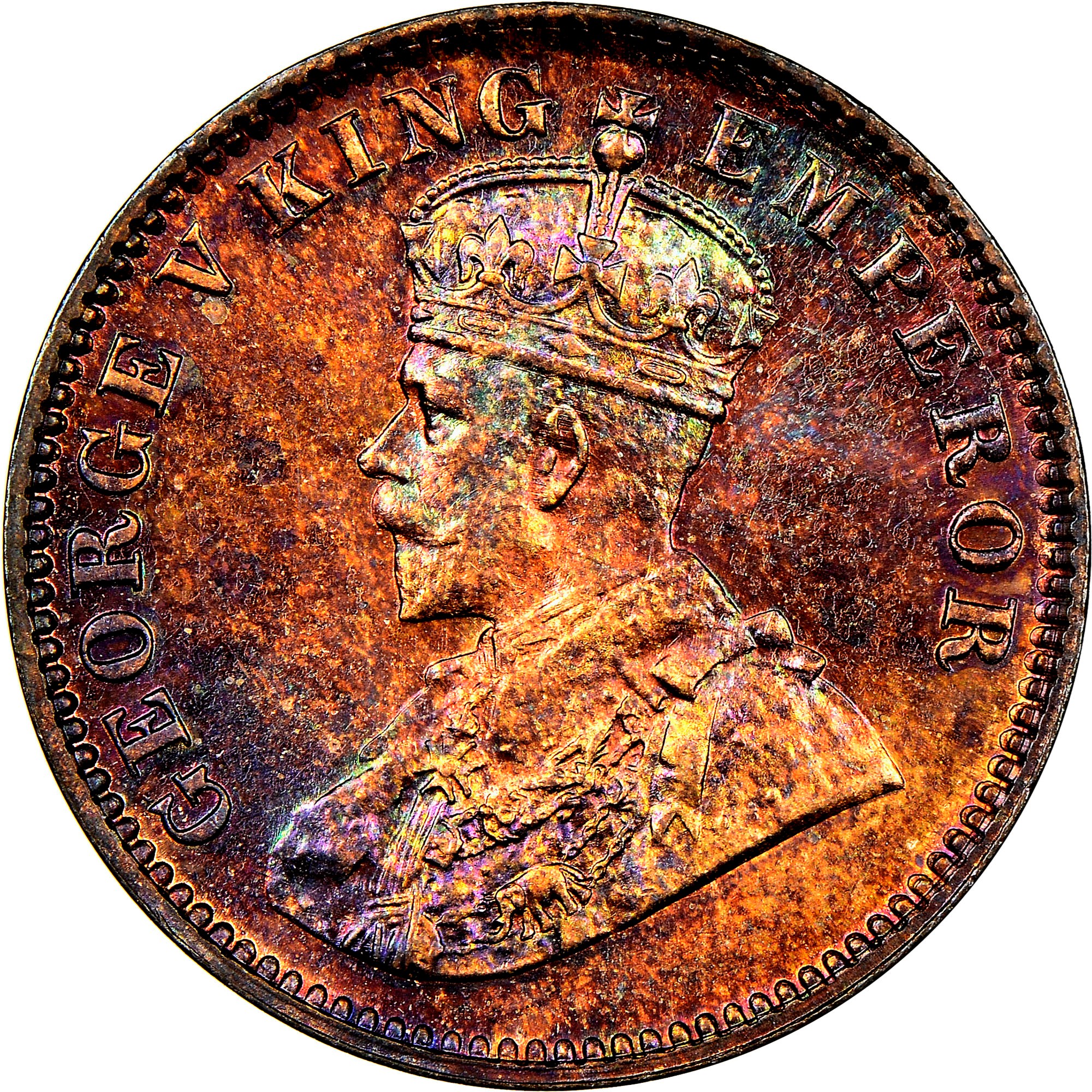 India-British 1/4 Anna KM 512 Prices & Values | NGC