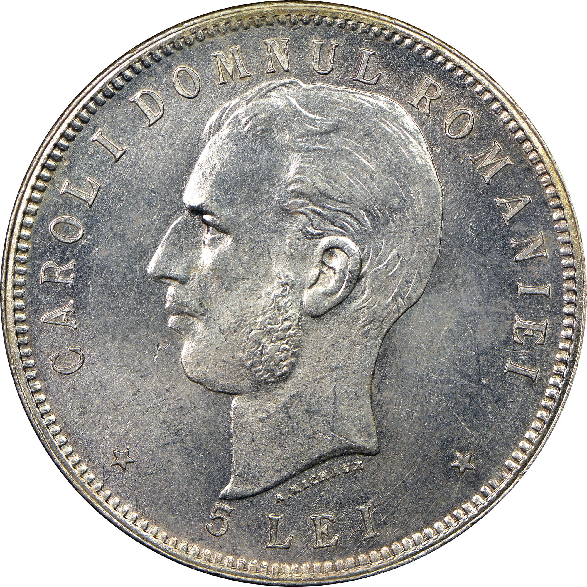 Romania 5 Lei KM 35 Prices Values NGC