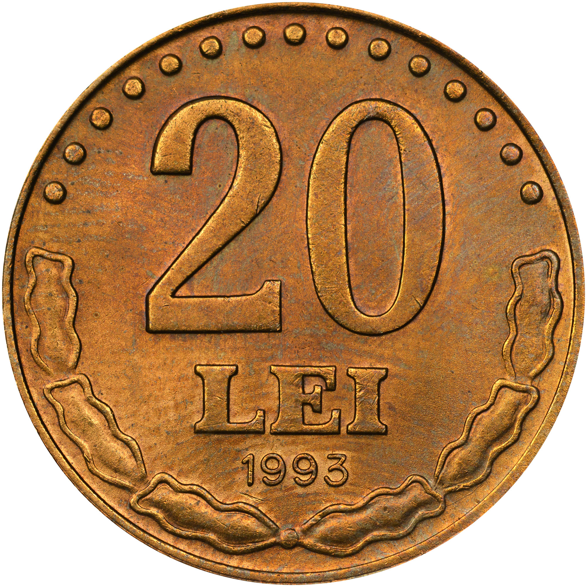 Romania 20 Lei KM 109 Prices & Values | NGC