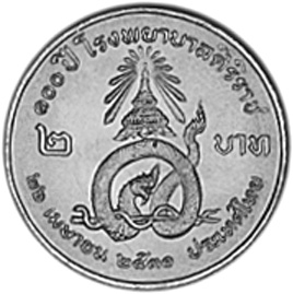 Thailand 2 Baht Y 220 Prices & Values | NGC