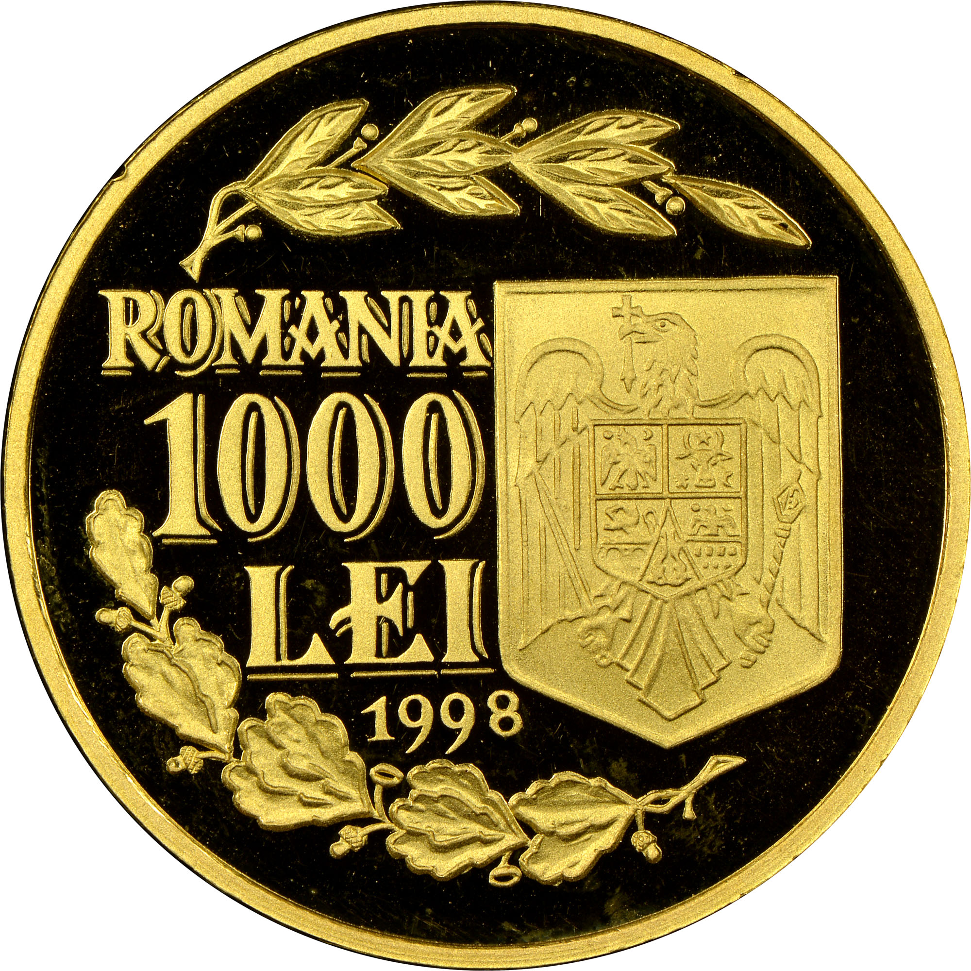 Romania 1000 Lei KM 144 Prices Values NGC