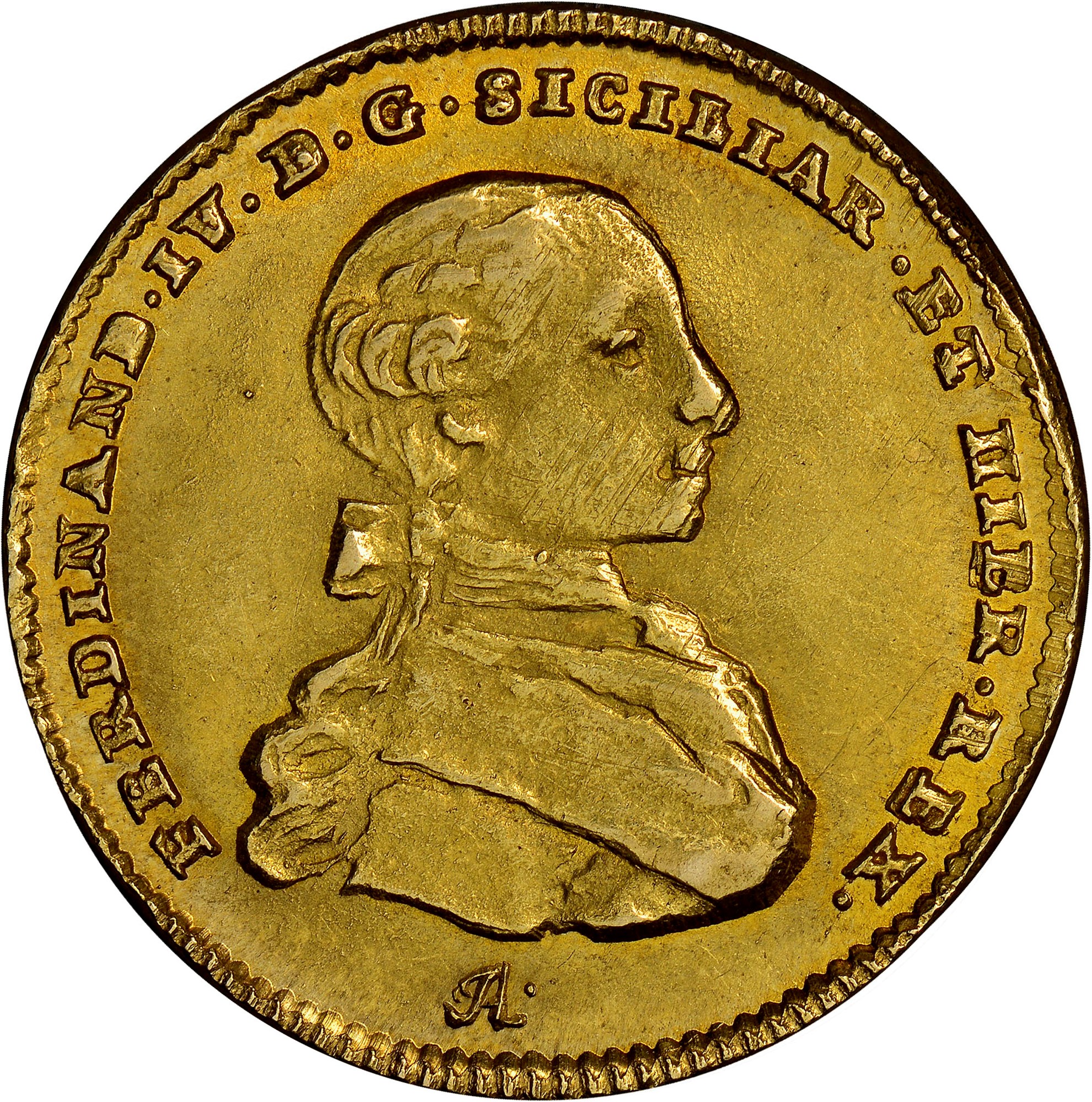 Italian States NAPLES 4 Ducati KM 171 Prices & Values | NGC