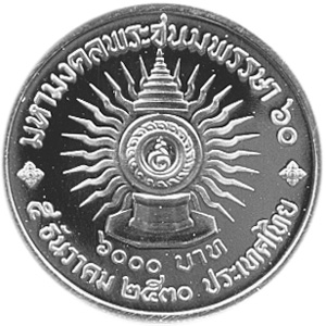 Thailand 6000 Baht Y 202 Prices & Values | NGC