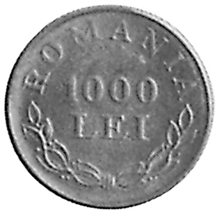 Romania 1000 Lei KM PnA283 Prices & Values | NGC