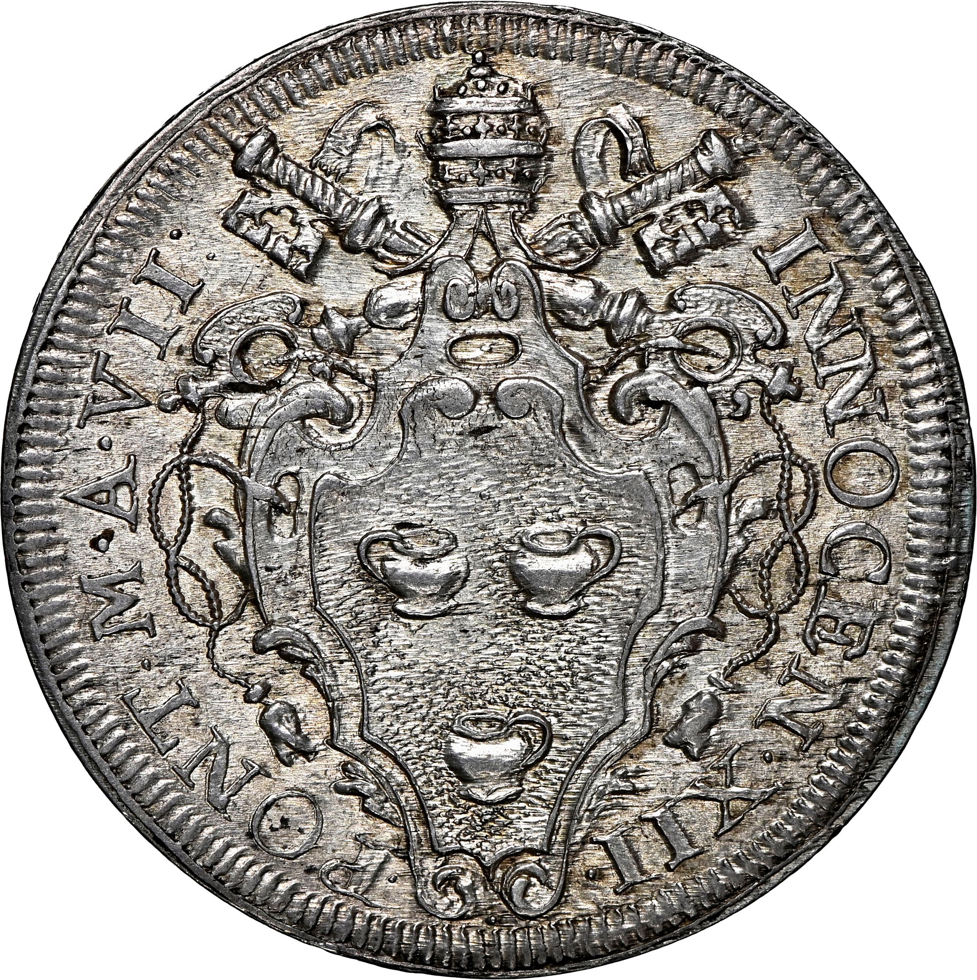 Italian States PAPAL STATES Testone KM 606 Prices & Values | NGC