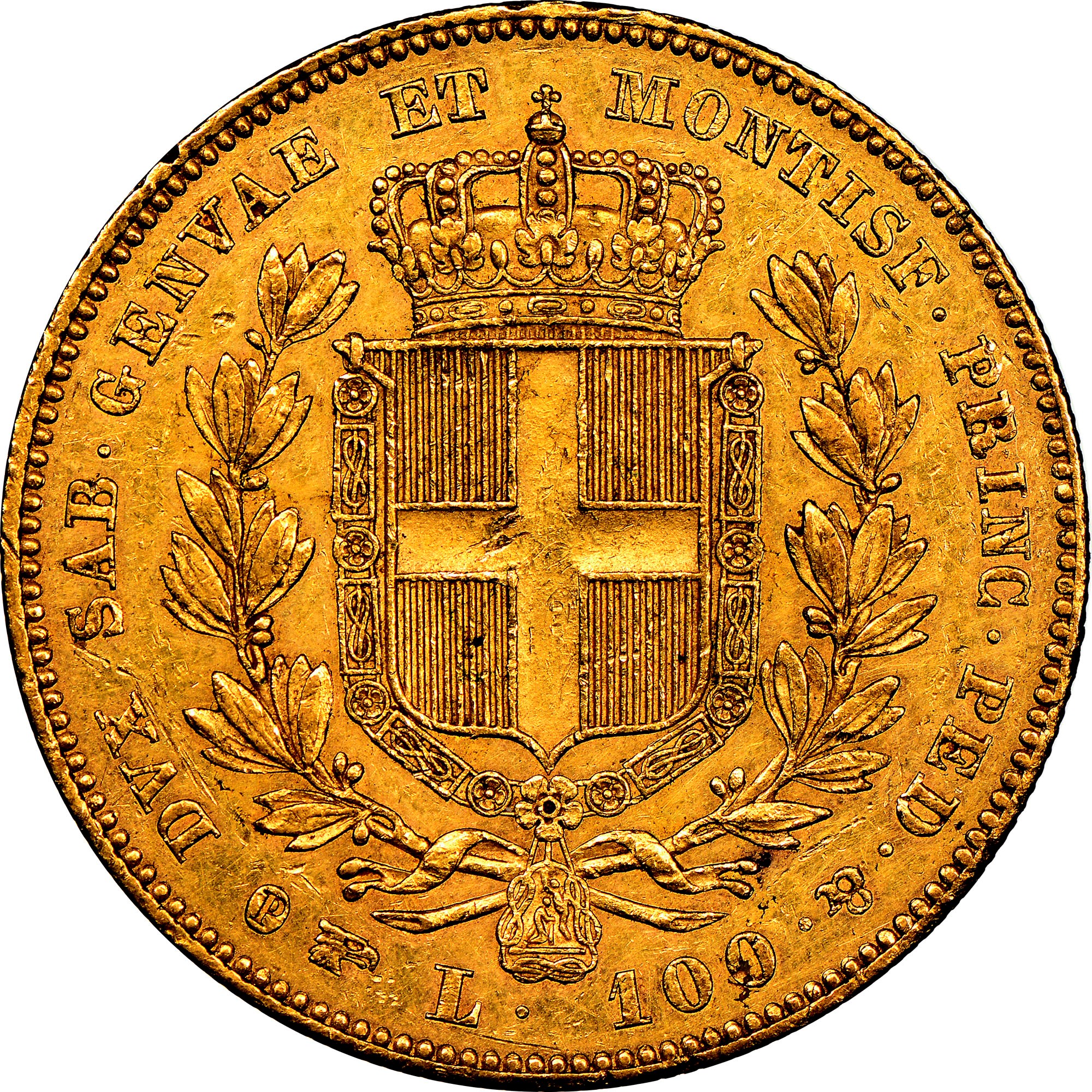 Italian States SARDINIA 100 Lire KM 133.1 Prices & Values | NGC