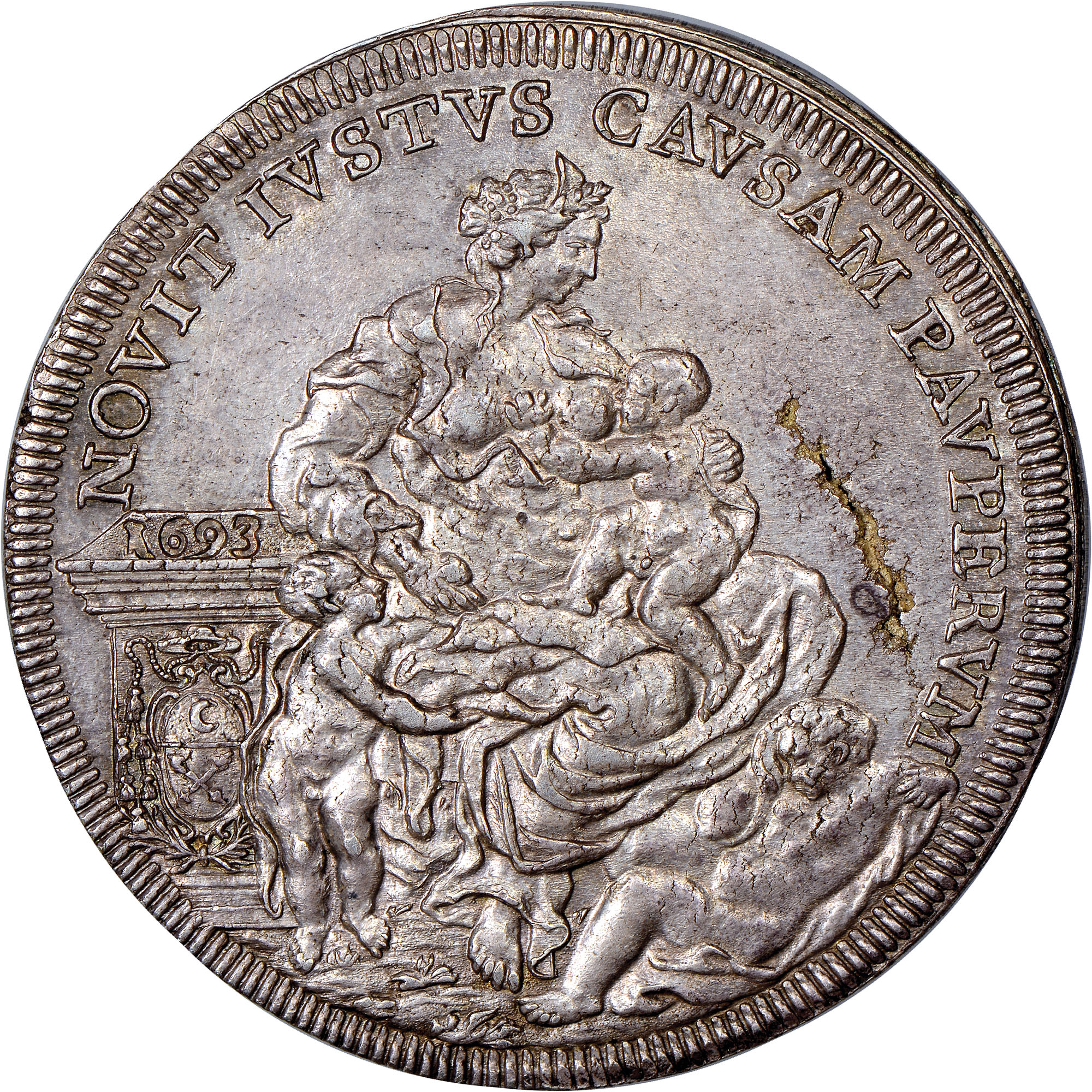 Italian States PAPAL STATES Piastra KM 569 Prices & Values | NGC