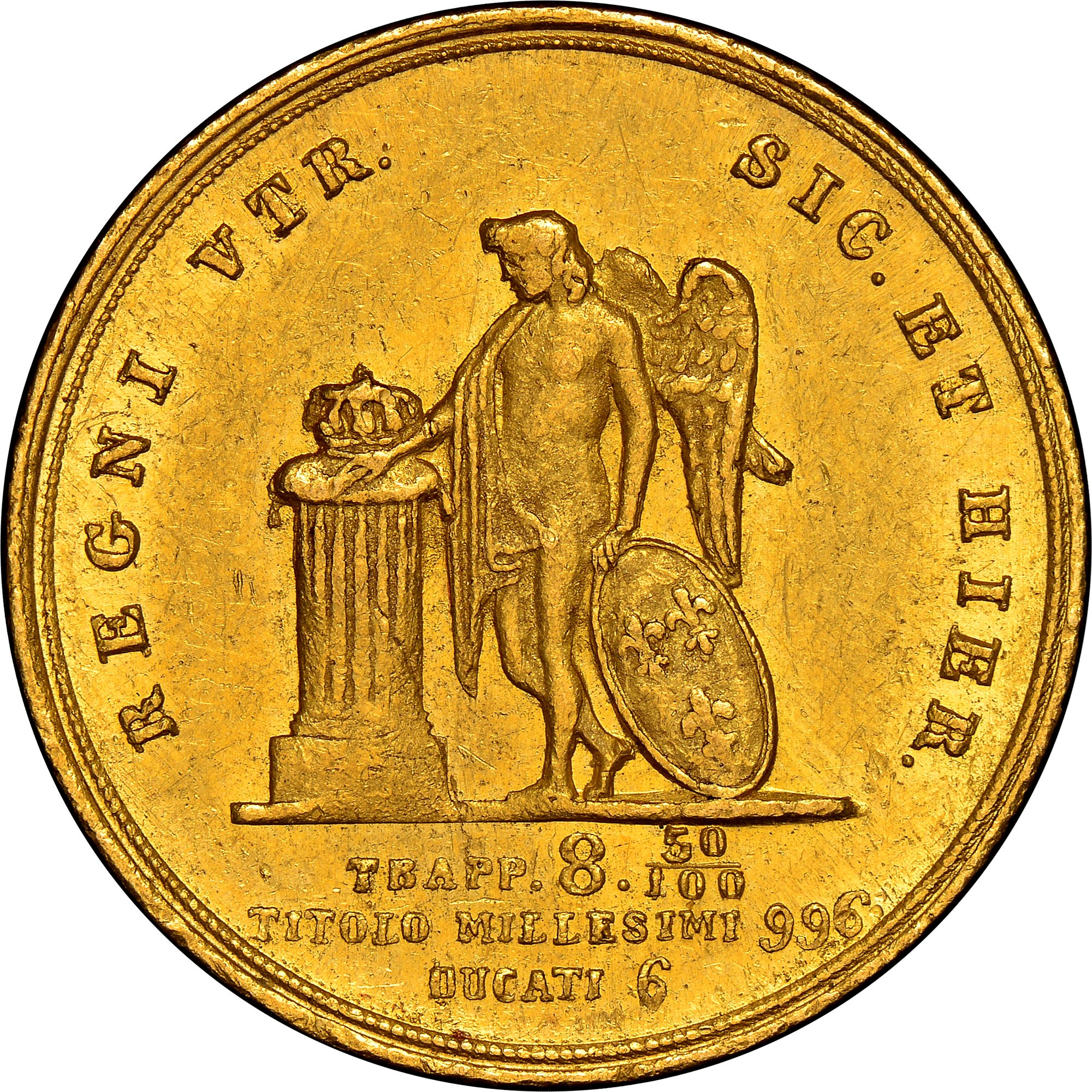 Italian States NAPLES 6 Ducati KM 354 Prices & Values | NGC