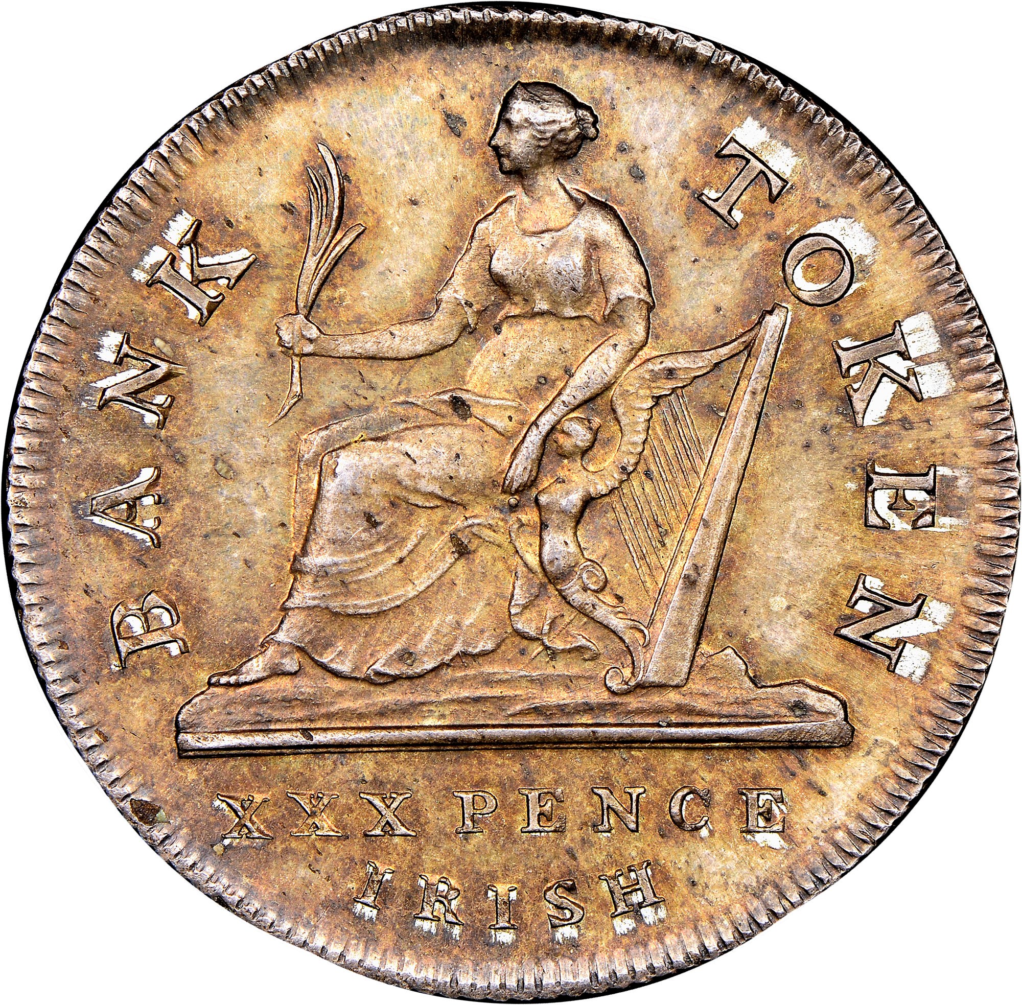 Ireland 30 Pence Token KM Tn4 Prices & Values | NGC