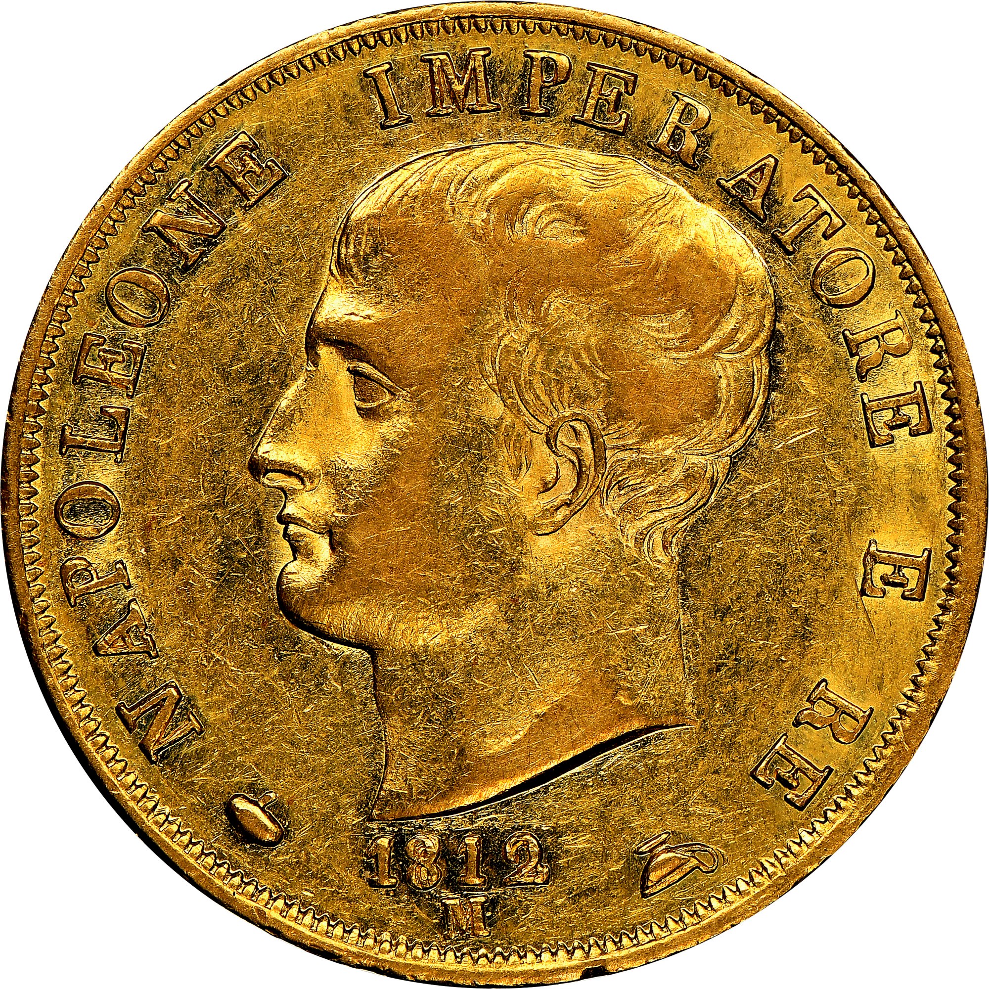 Italian States KINGDOM OF NAPOLEON 40 Lire KM 12 Prices & Values | NGC