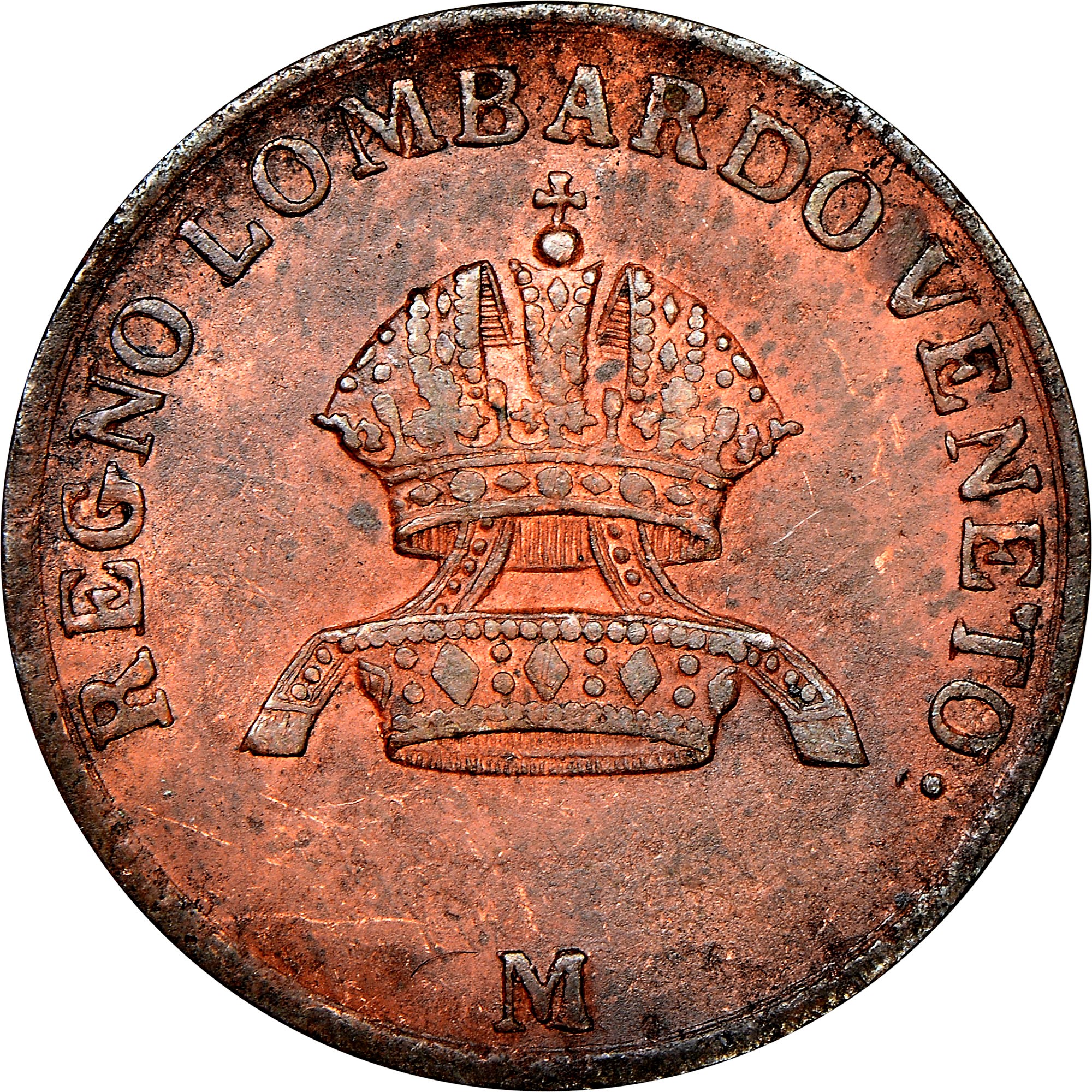 Italian States LOMBARDY-VENETIA Centesimo C 1.2 Prices & Values | NGC