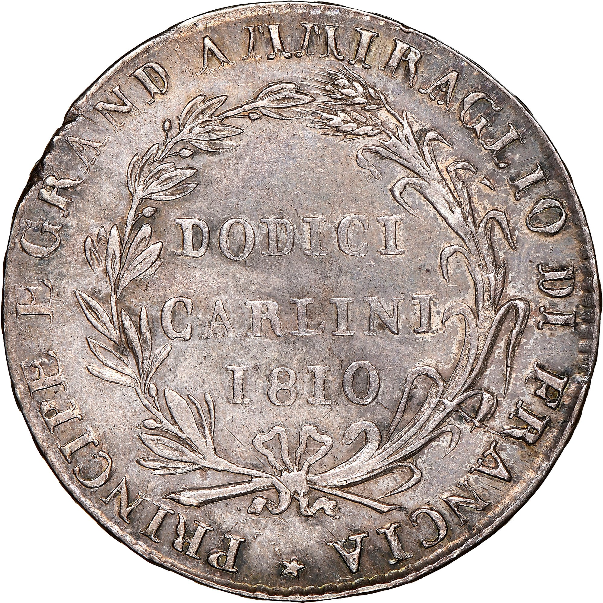 Italian States NAPLES 12 Carlini KM 250 Prices & Values | NGC