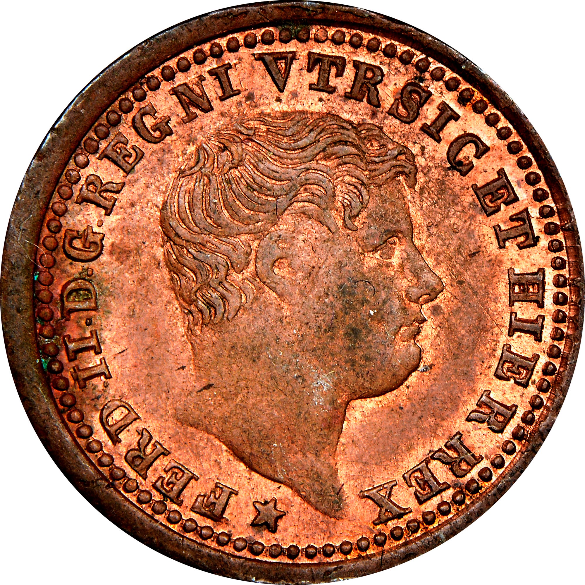 Italian States NAPLES 1/2 Tornese KM 313 Prices & Values | NGC