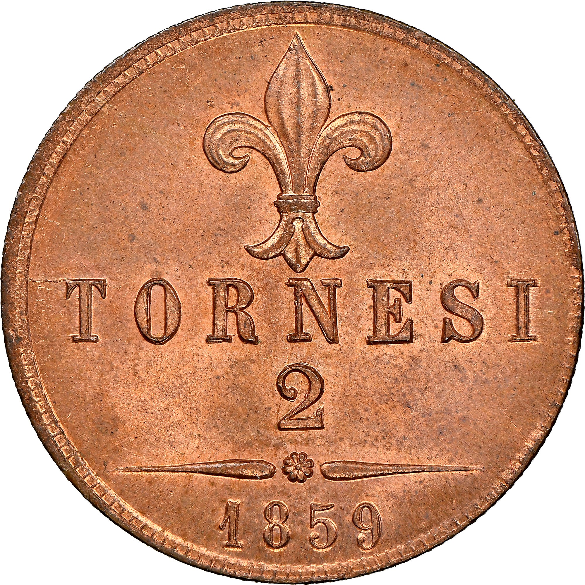 Italian States NAPLES 2 Tornesi KM 375 Prices & Values | NGC
