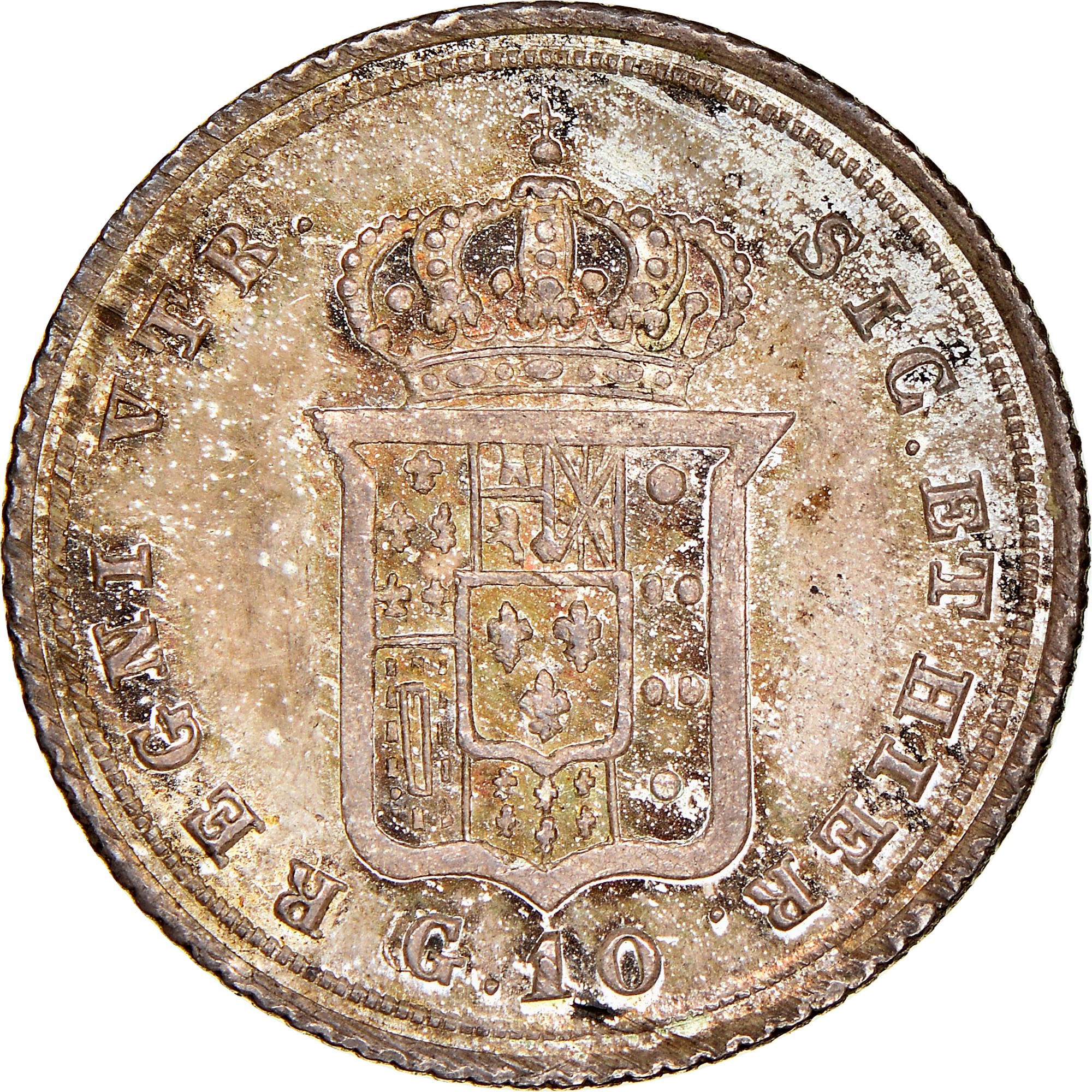 Italian States NAPLES 10 Grana KM 328 Prices & Values | NGC