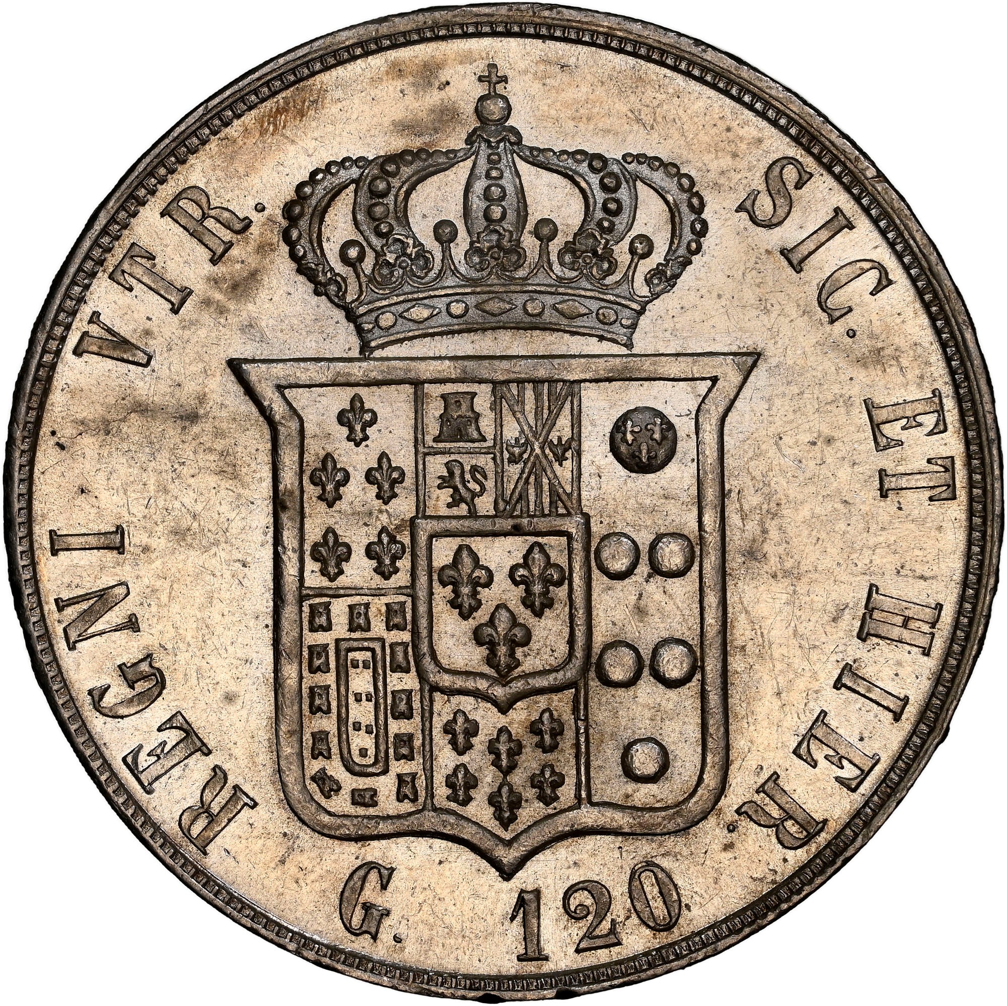 Italian States NAPLES 120 Grana KM 381 Prices & Values | NGC