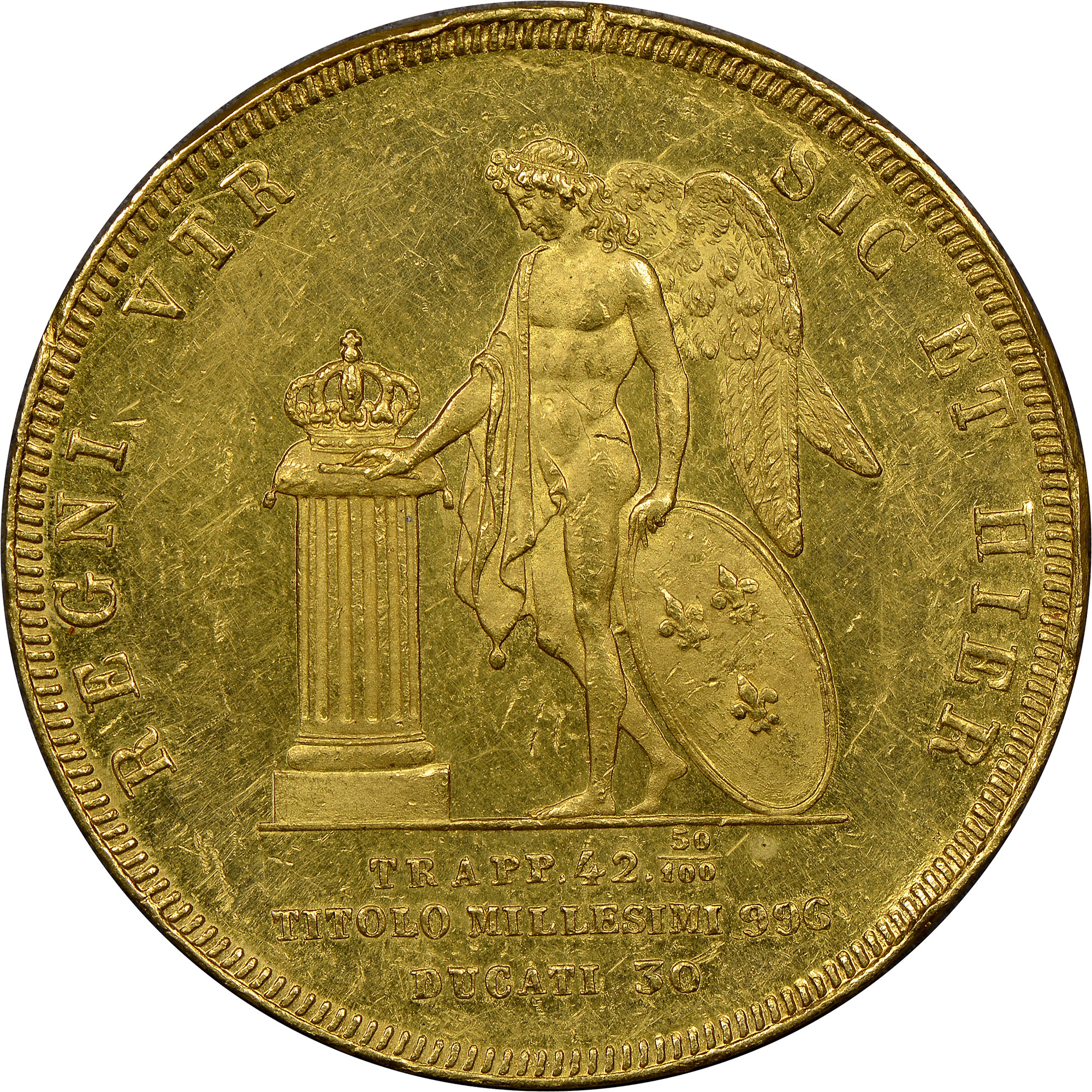 Italian States NAPLES 30 Ducati KM 368 Prices & Values | NGC