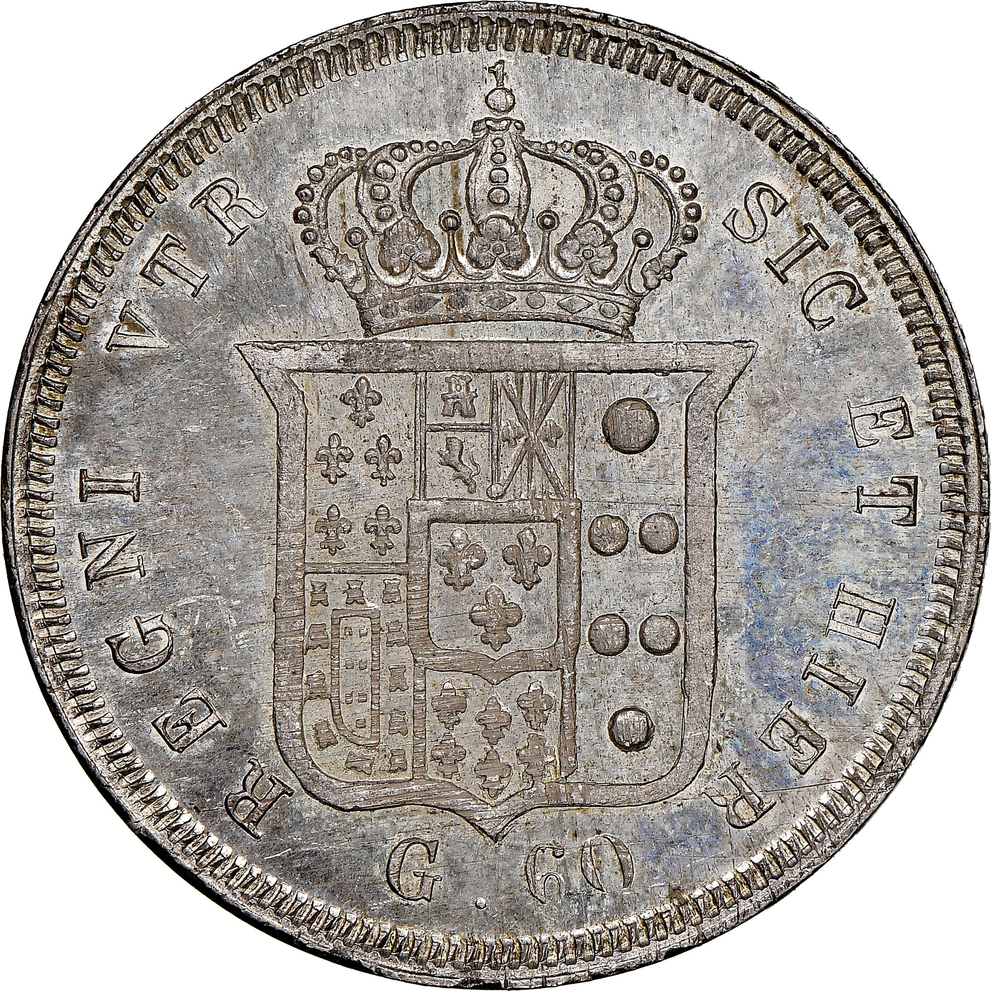 Italian States NAPLES 60 Grana KM 361 Prices & Values | NGC