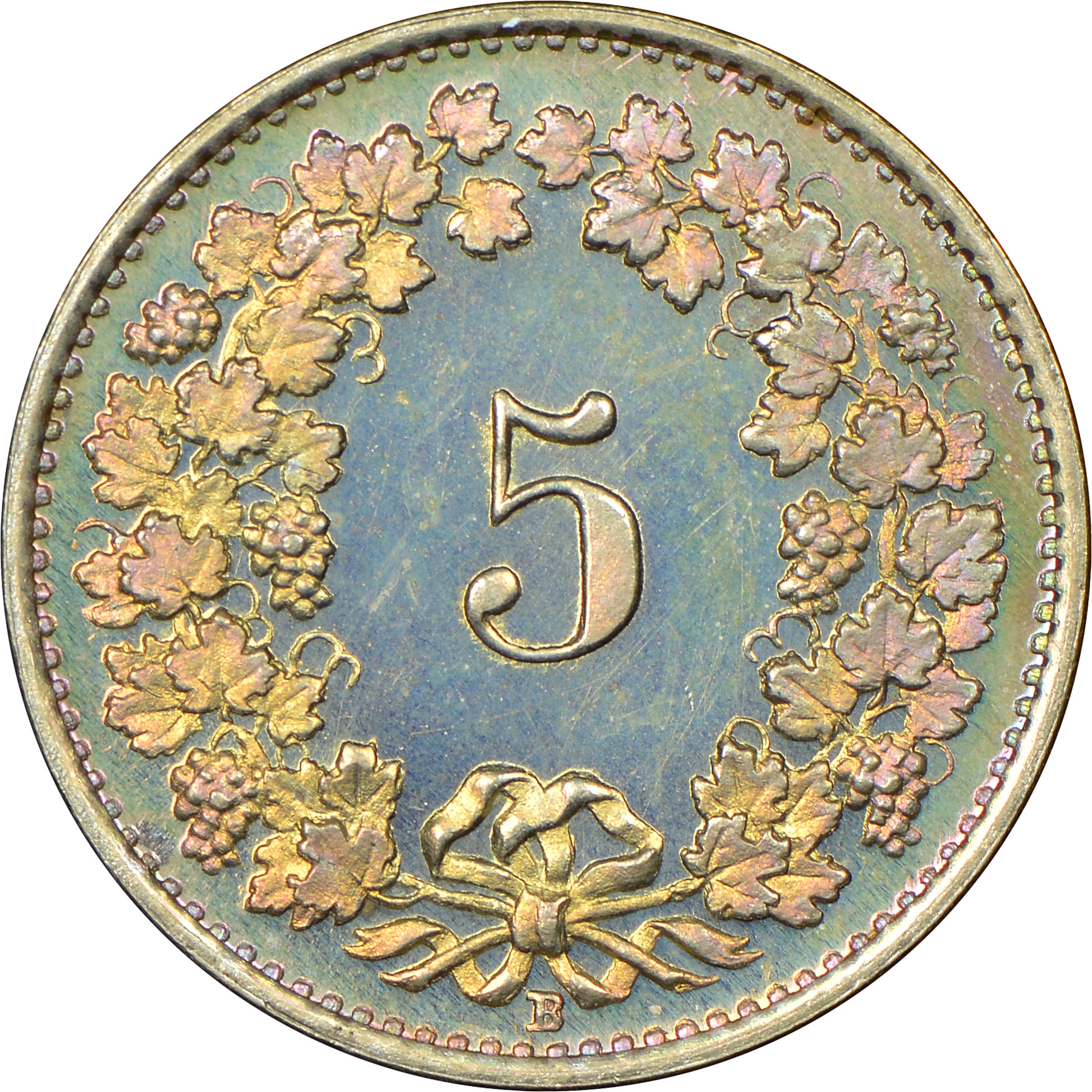 Switzerland 5 Rappen KM 26 Prices & Values | NGC