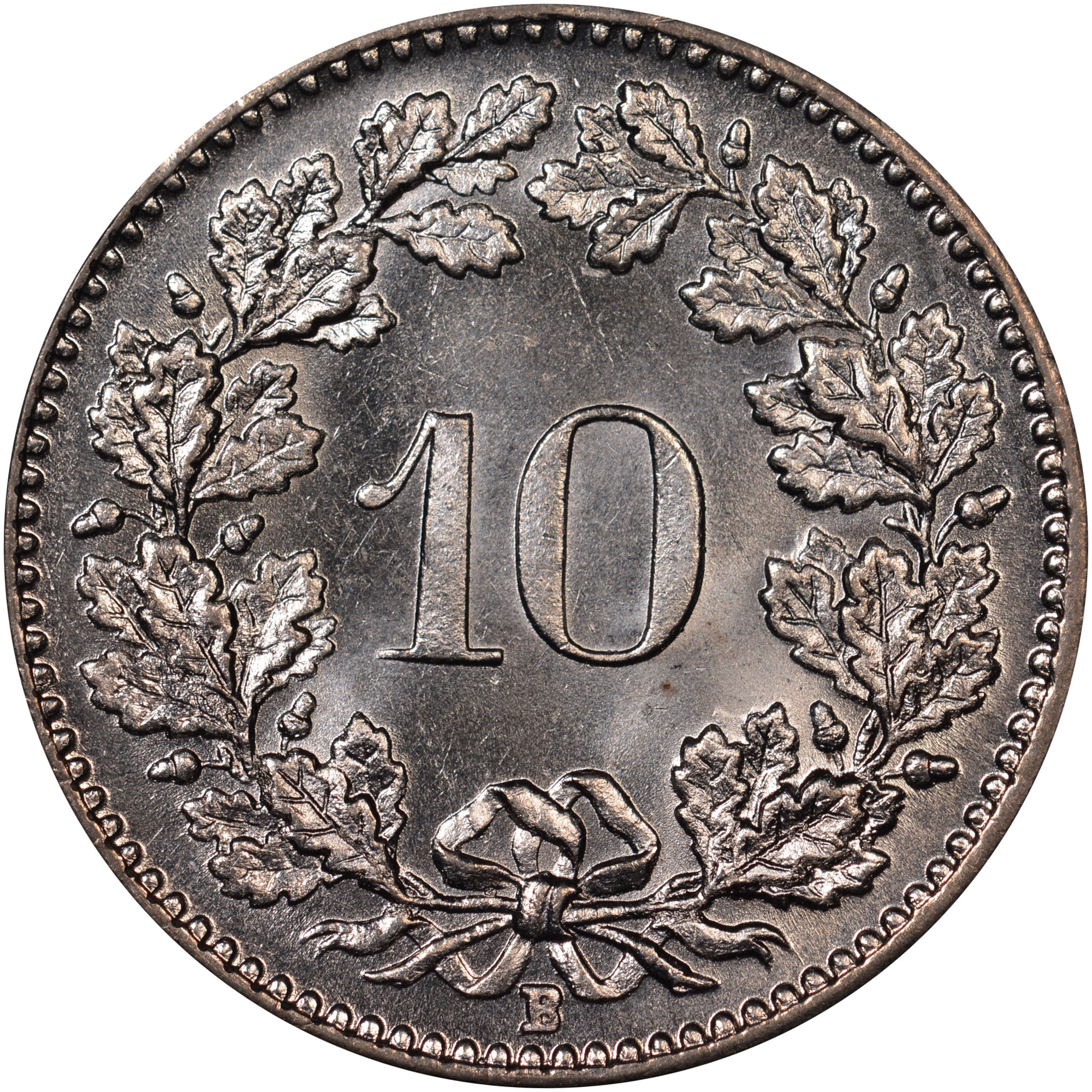 Switzerland 10 Rappen KM 27 Prices & Values | NGC