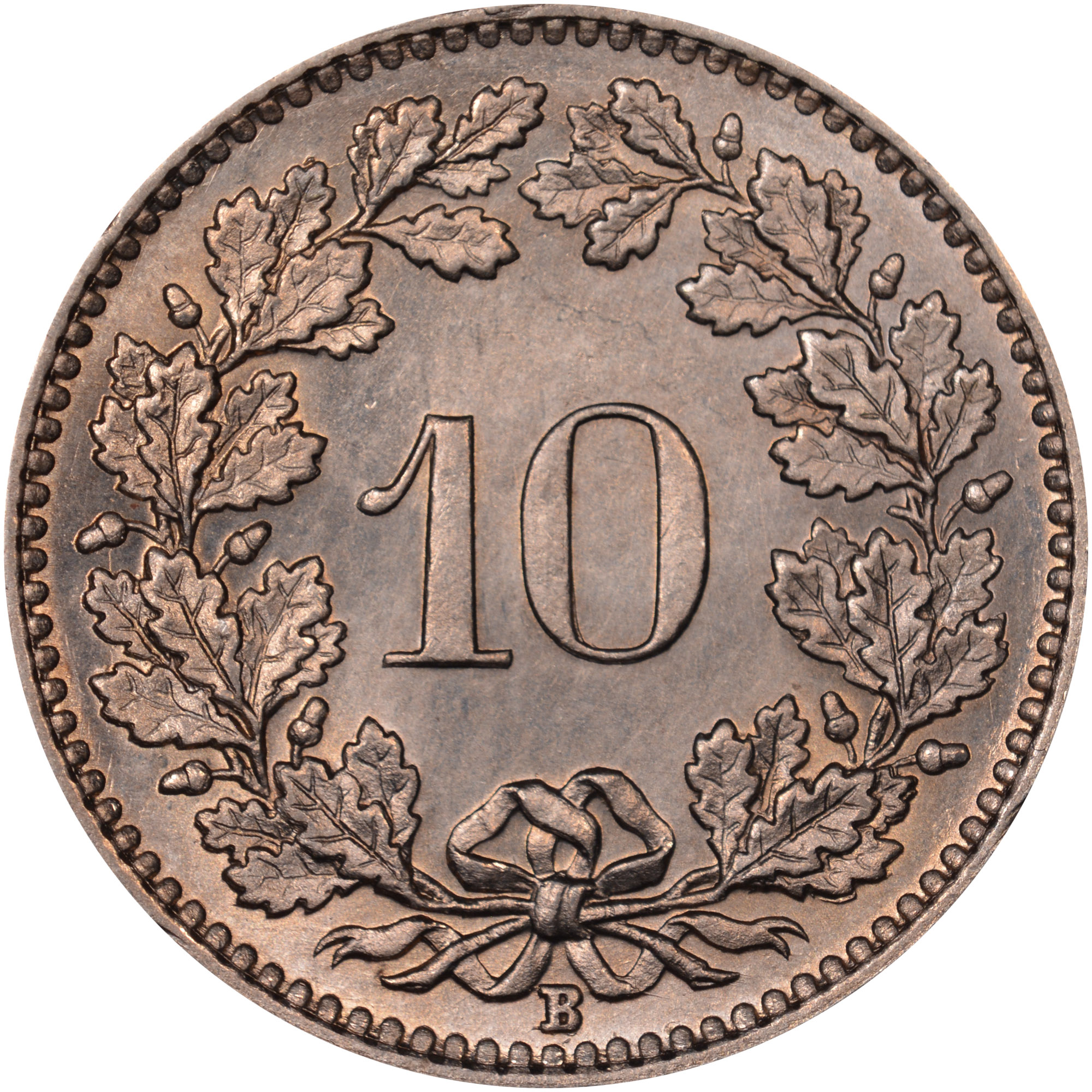 Switzerland 10 Rappen KM 27 Prices & Values | NGC