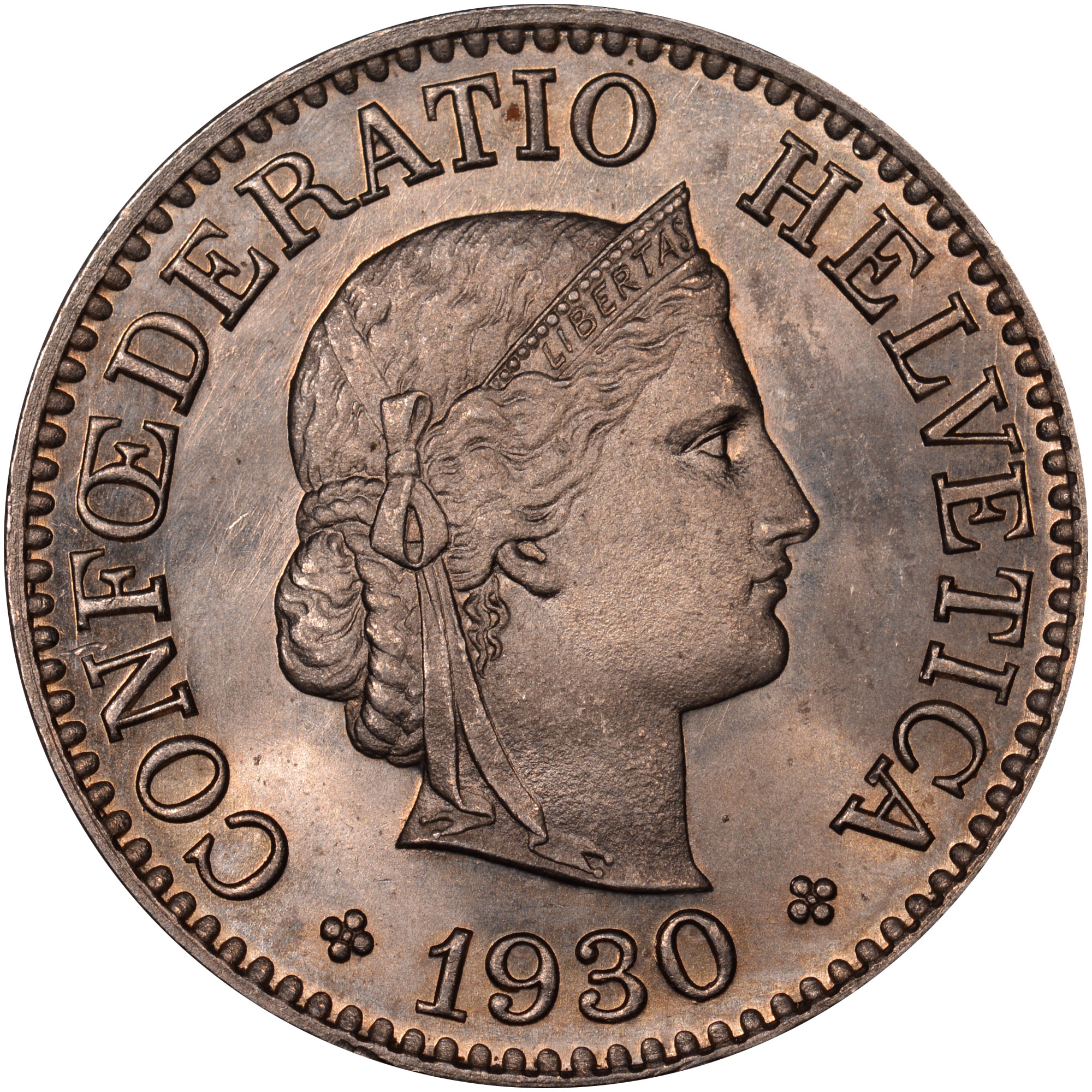 Switzerland 10 Rappen KM 27 Prices & Values | NGC