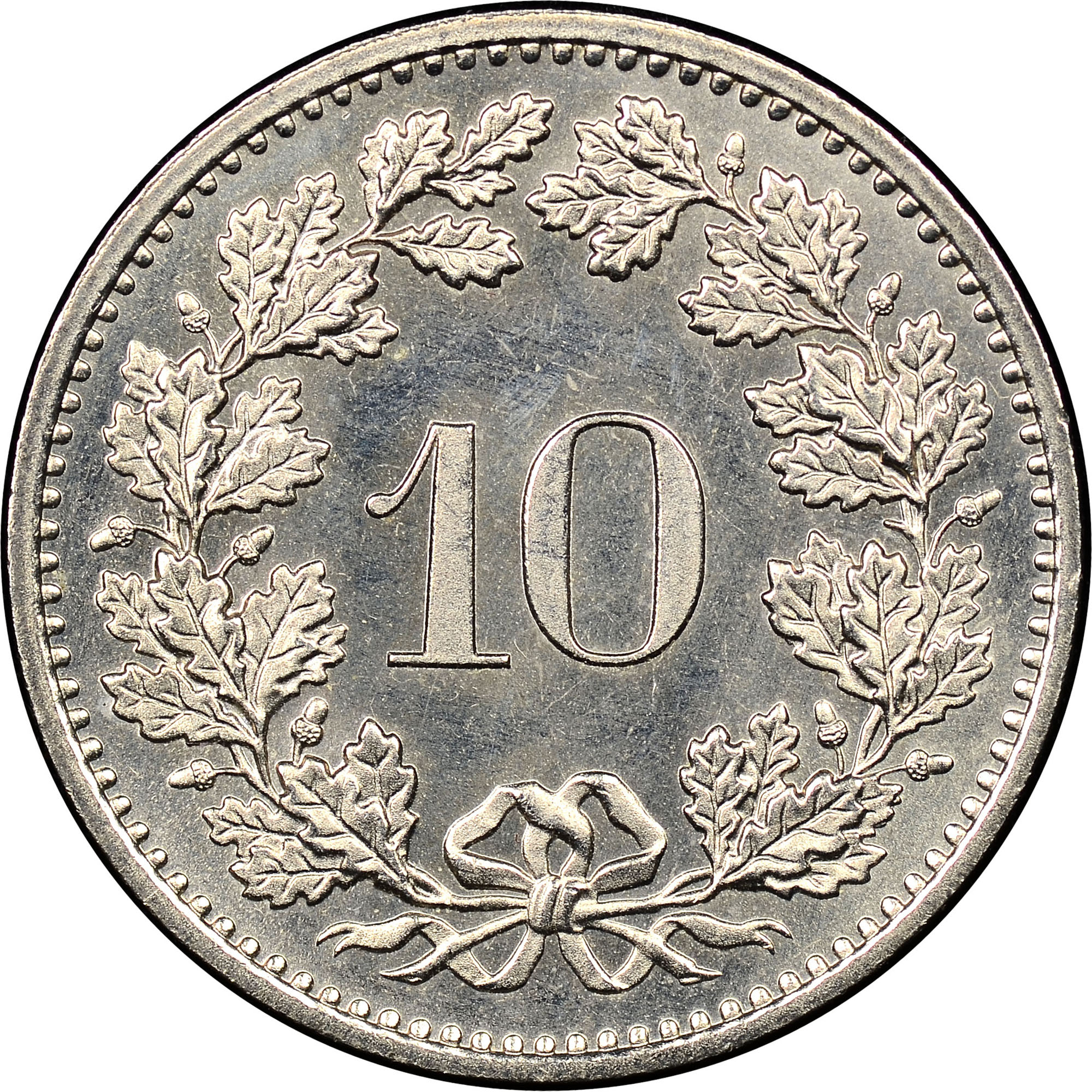 Switzerland 10 Rappen KM 27 Prices & Values | NGC