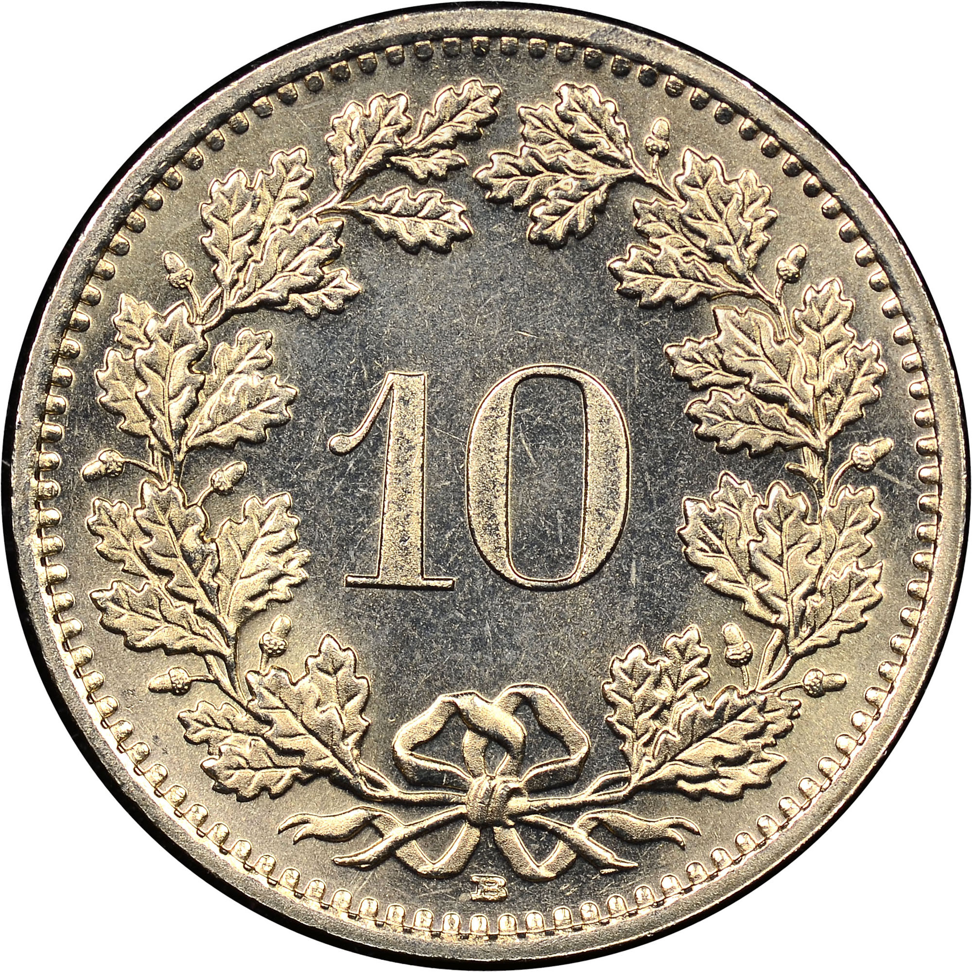 Switzerland 10 Rappen KM 27 Prices & Values | NGC