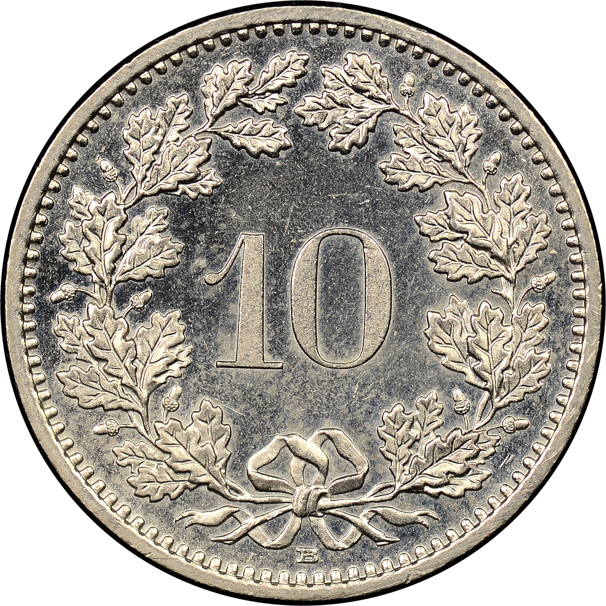 Switzerland 10 Rappen KM 27 Prices & Values | NGC