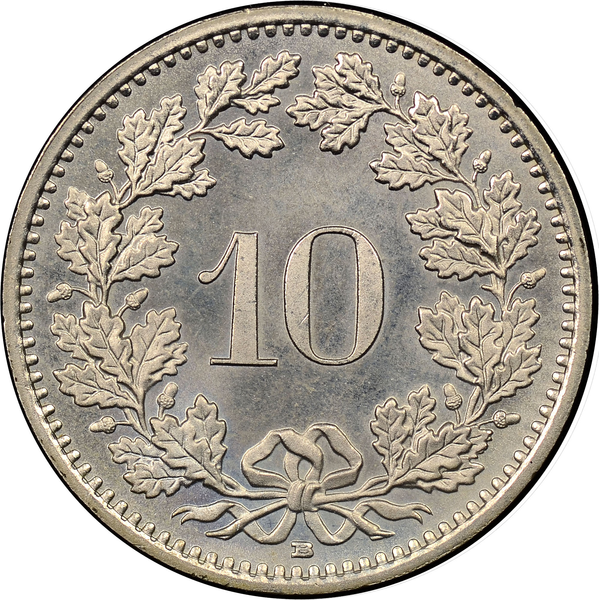 Switzerland 10 Rappen KM 27 Prices & Values | NGC