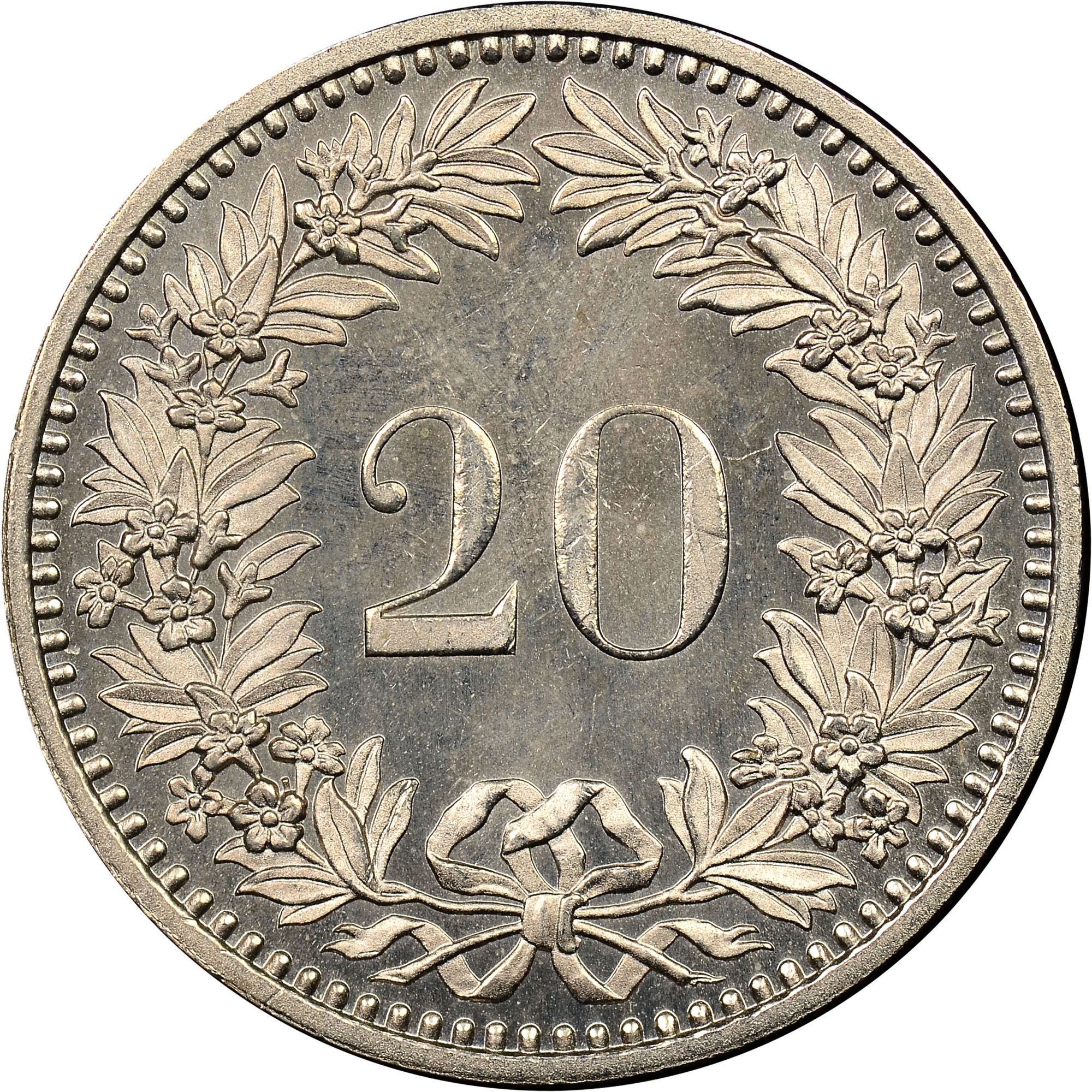 Switzerland 20 Rappen KM 29a Prices & Values | NGC