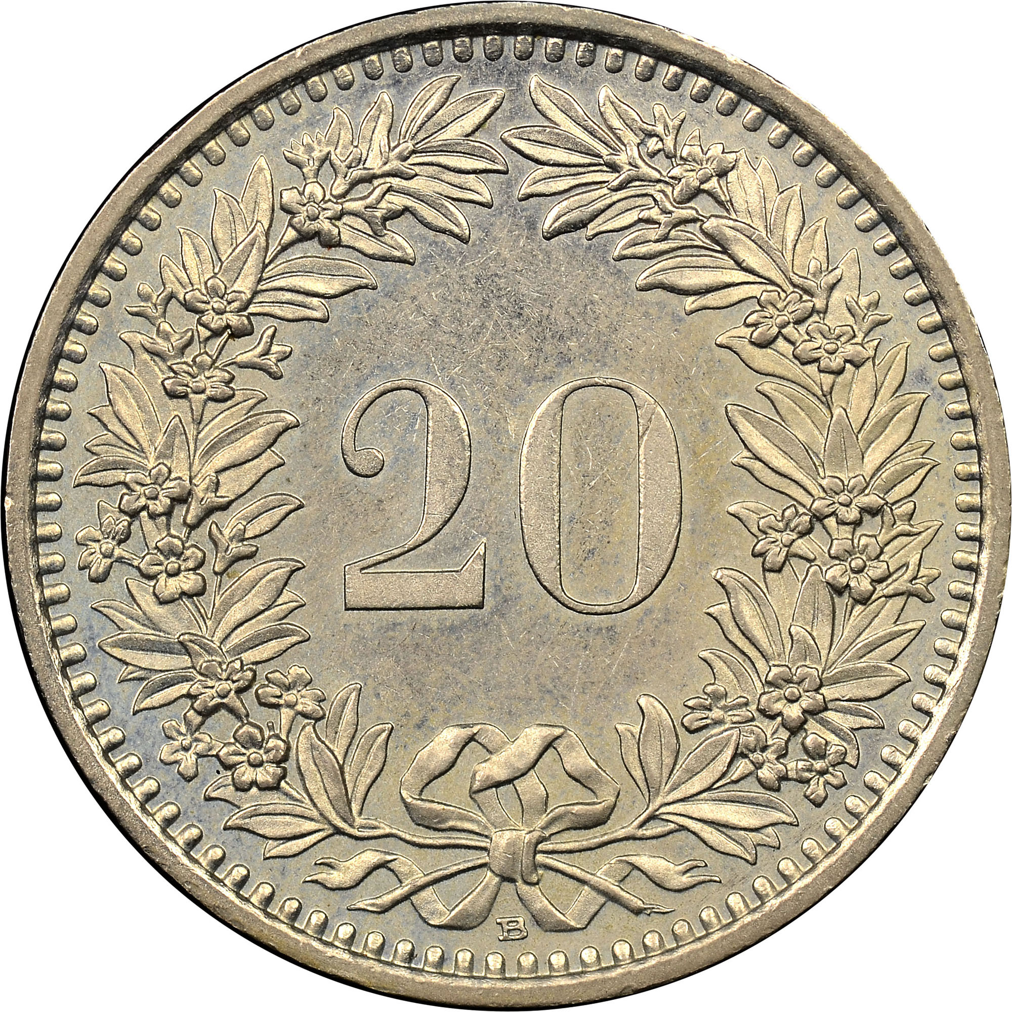 Switzerland 20 Rappen KM 29a Prices & Values | NGC