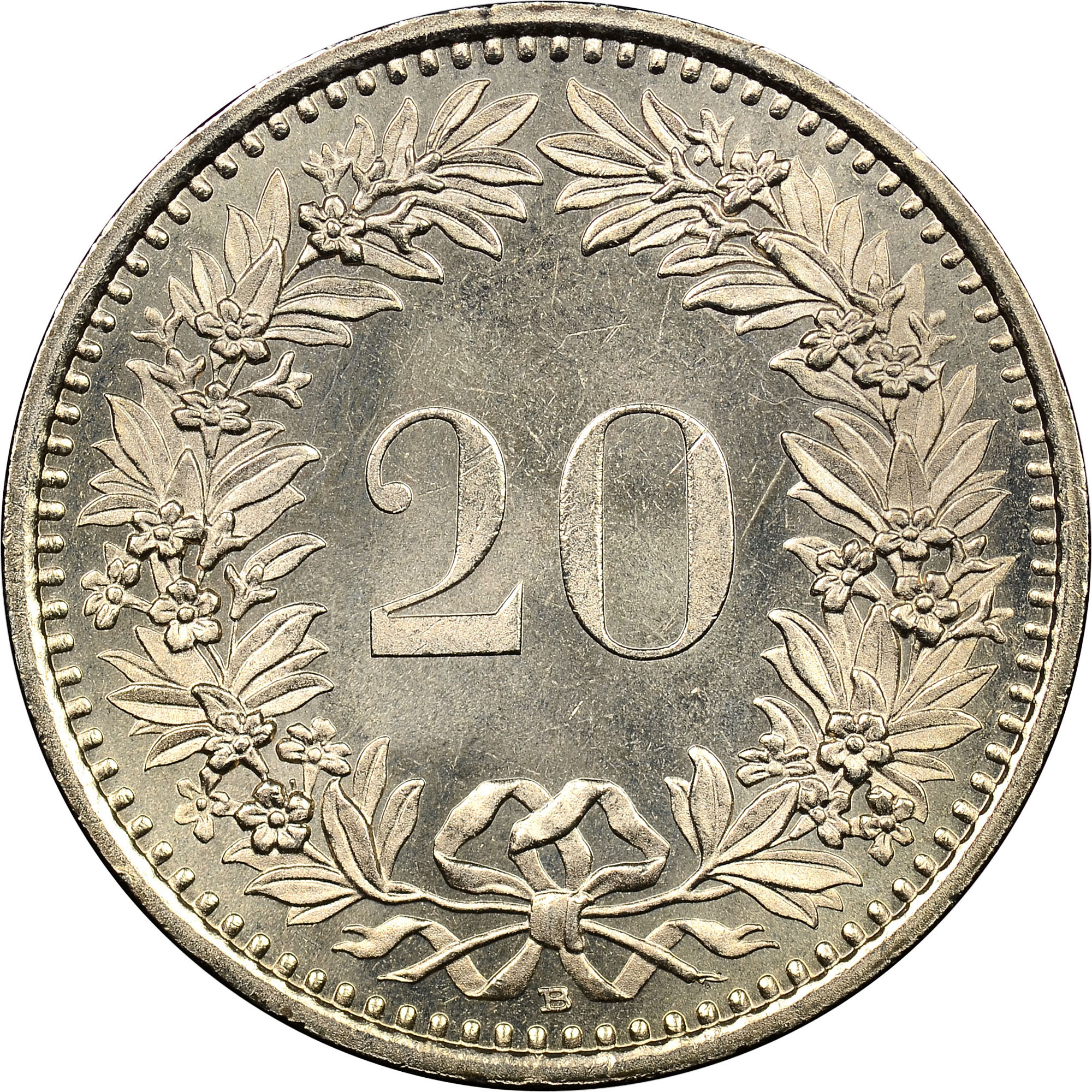 Switzerland 20 Rappen KM 29a Prices & Values | NGC