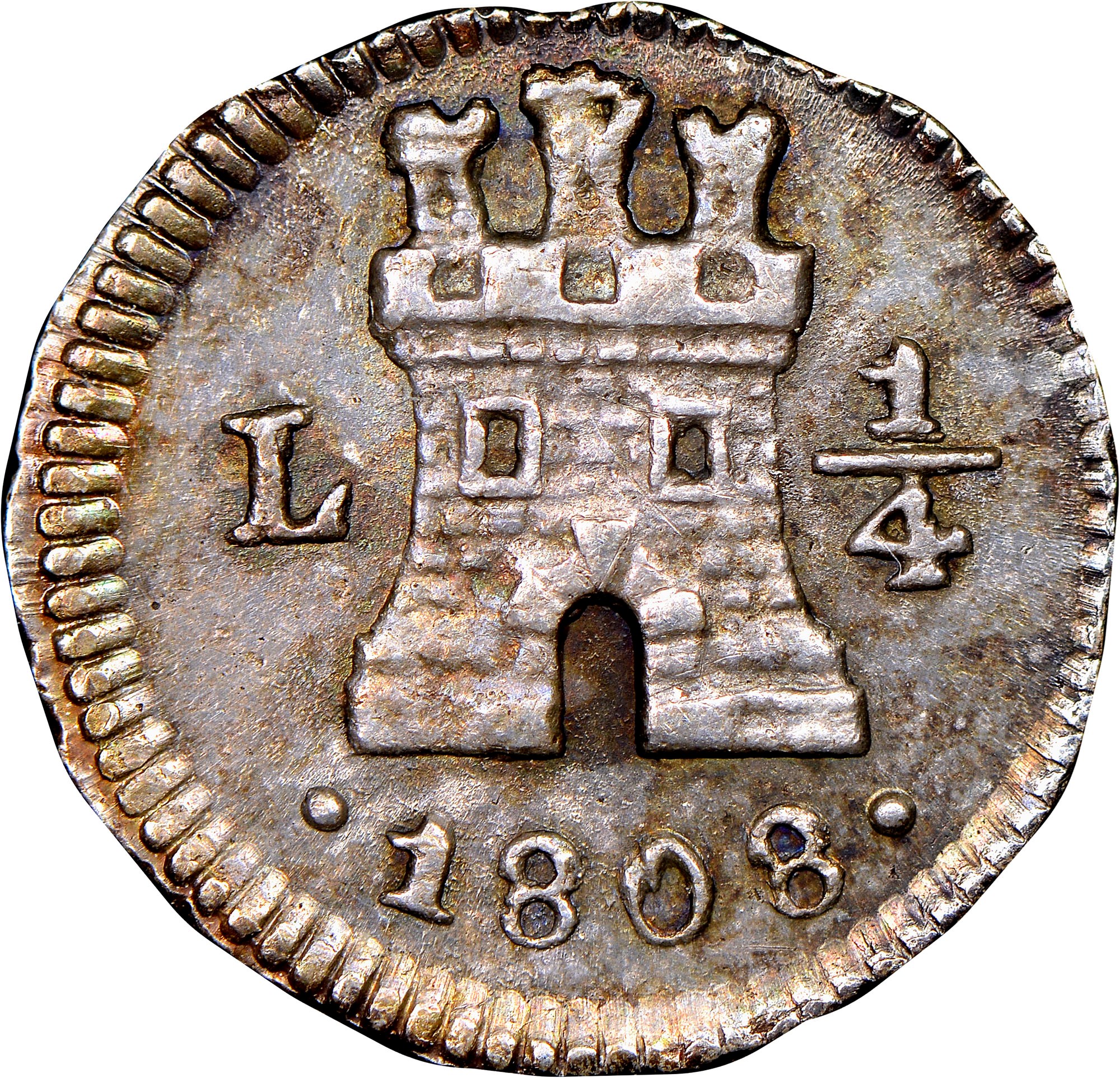 Peru 1/4 Real KM 102.2 Prices & Values | NGC