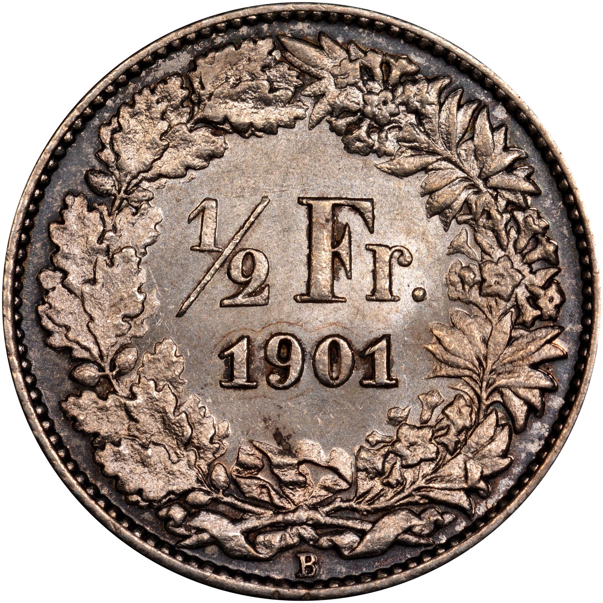 Switzerland 1/2 Franc KM 23 Prices & Values | NGC