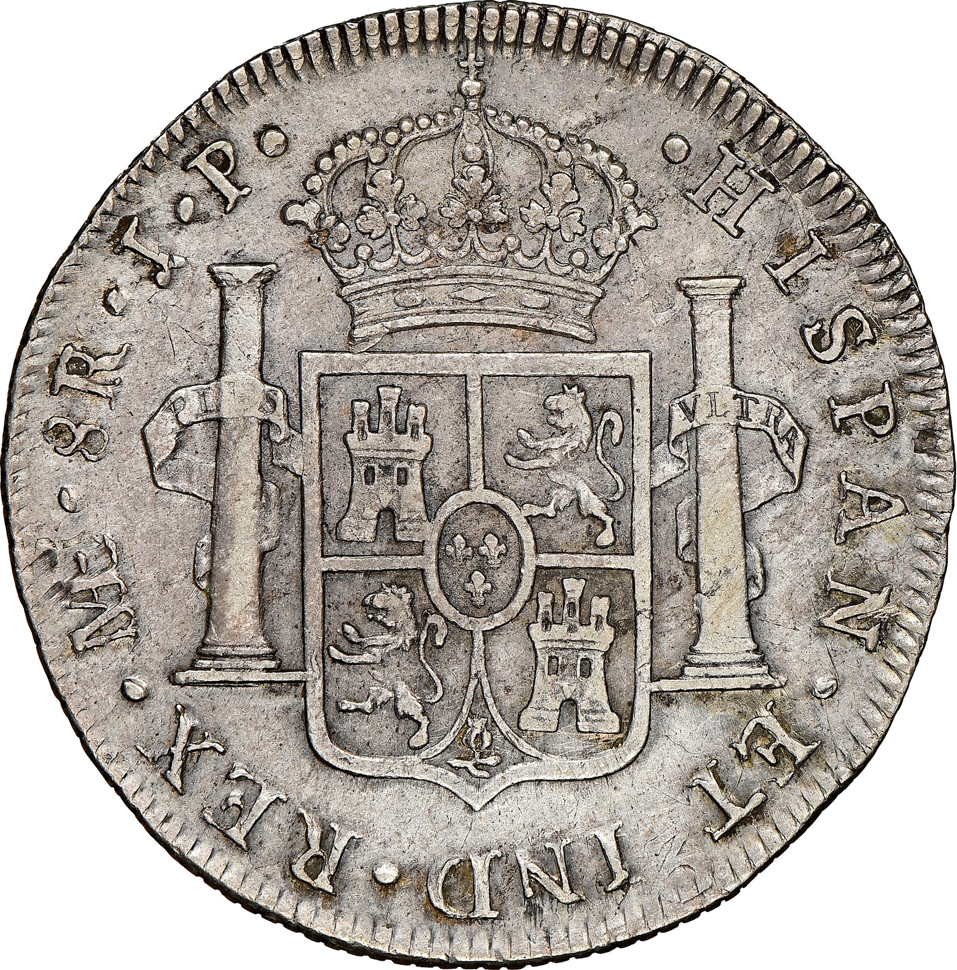 Peru 8 Reales KM 117.1 Prices & Values | NGC