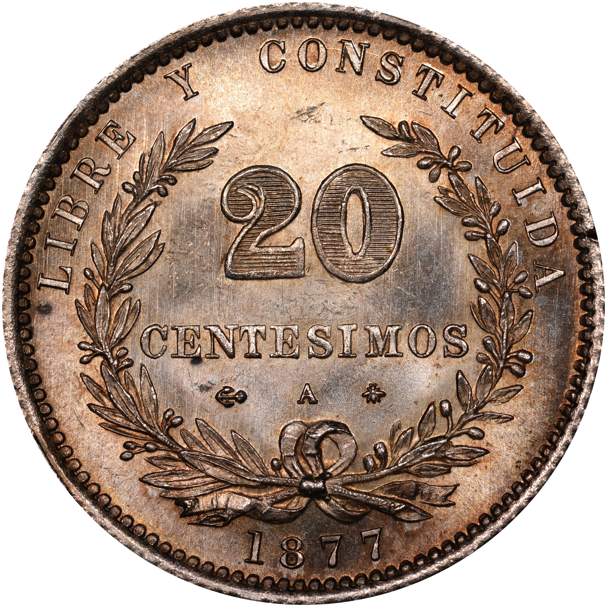 Uruguay 20 Centesimos KM 15 Prices & Values | NGC