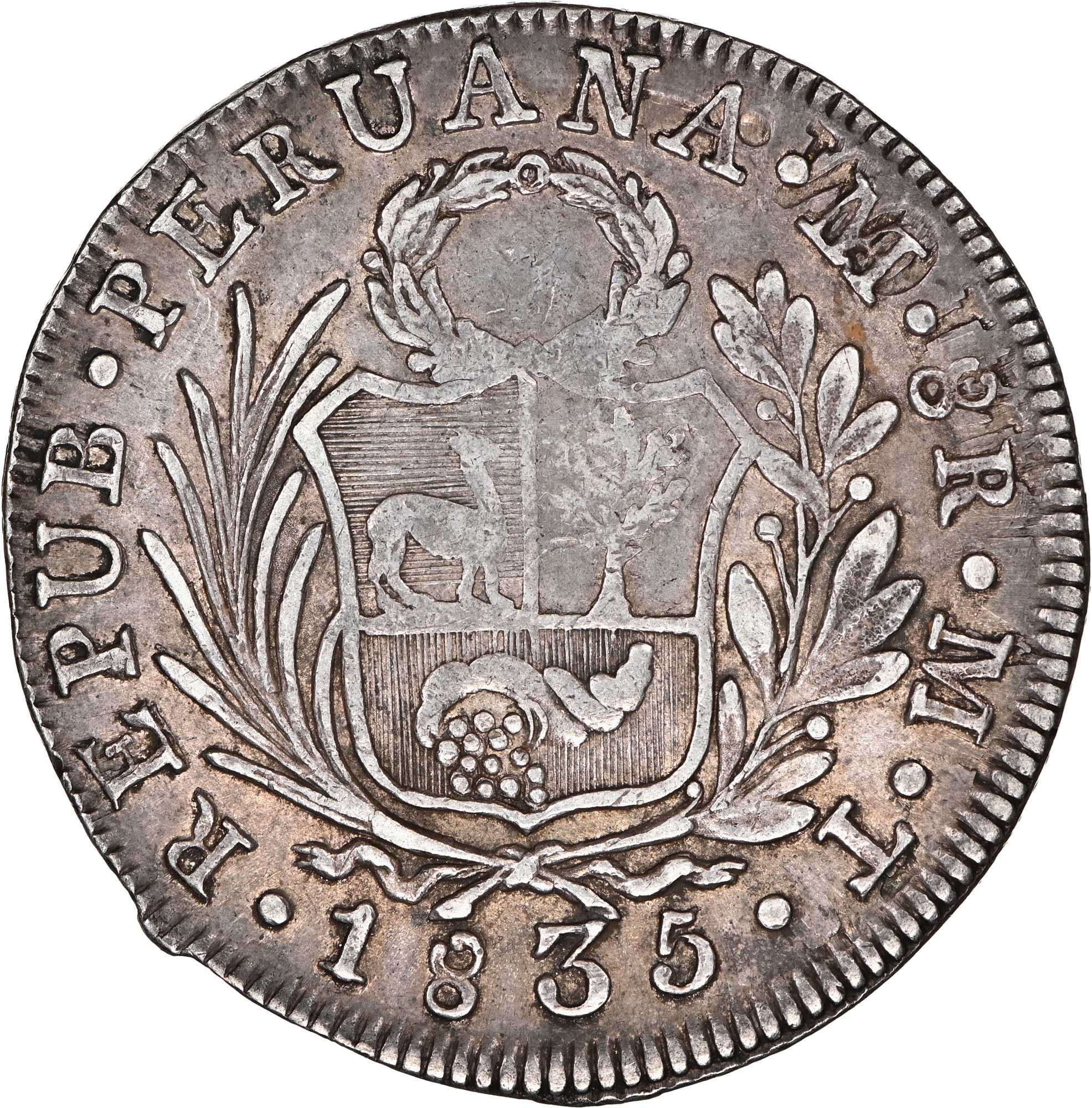 Peru 8 Reales KM 142.3 Prices & Values | NGC
